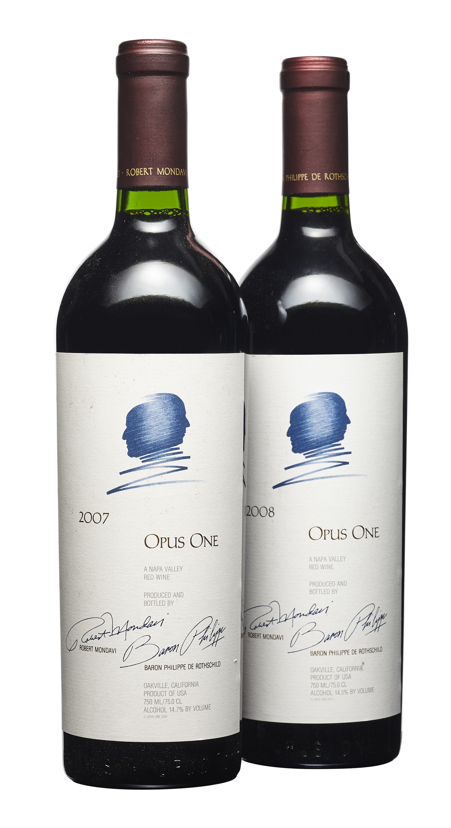 Opus One 2007 & 2008, Opus One2007 (4)2008 (5) | Christie’s