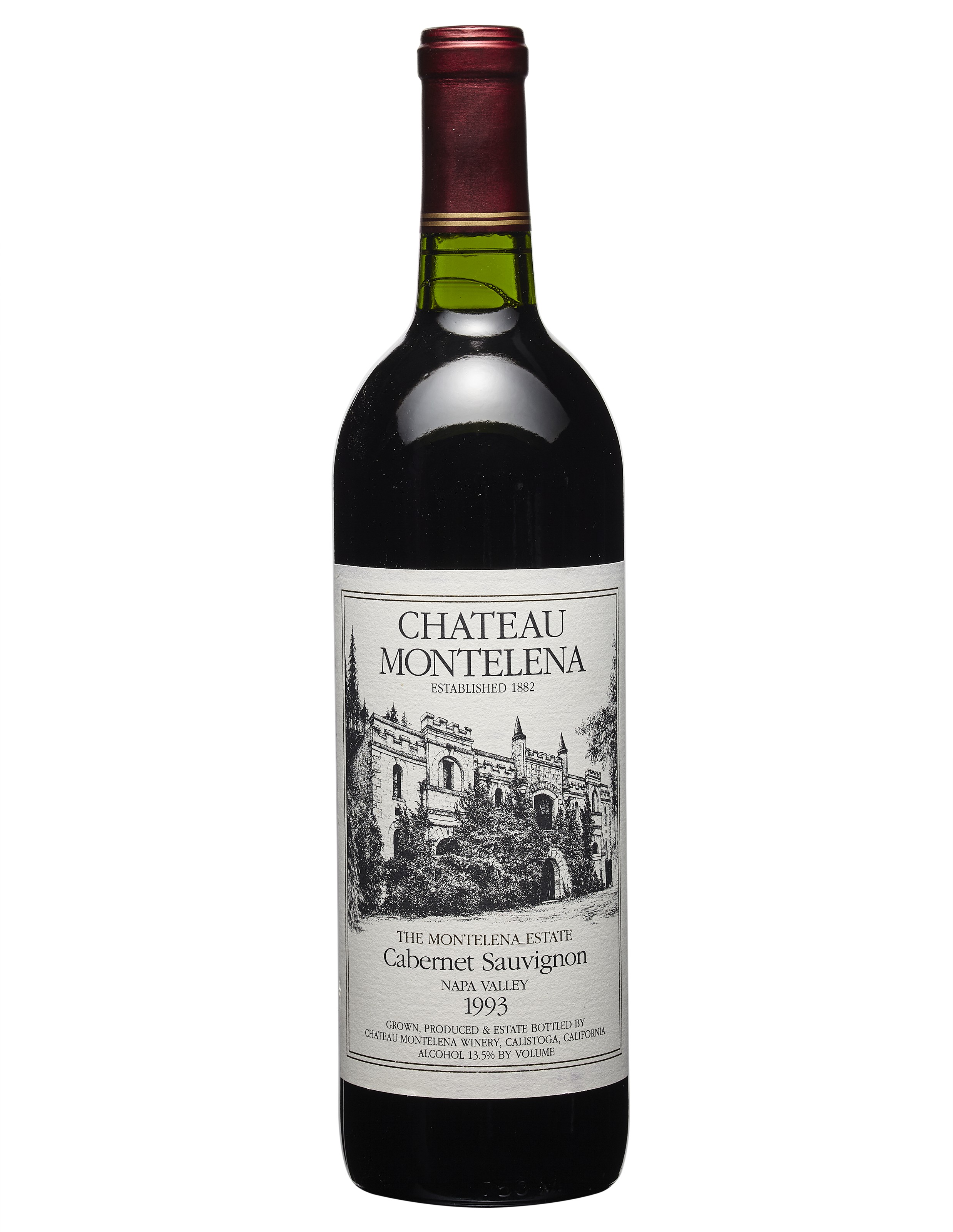 Château Montelena, Estate Cabernet Sauvignon Vertical 1990-1994 ...