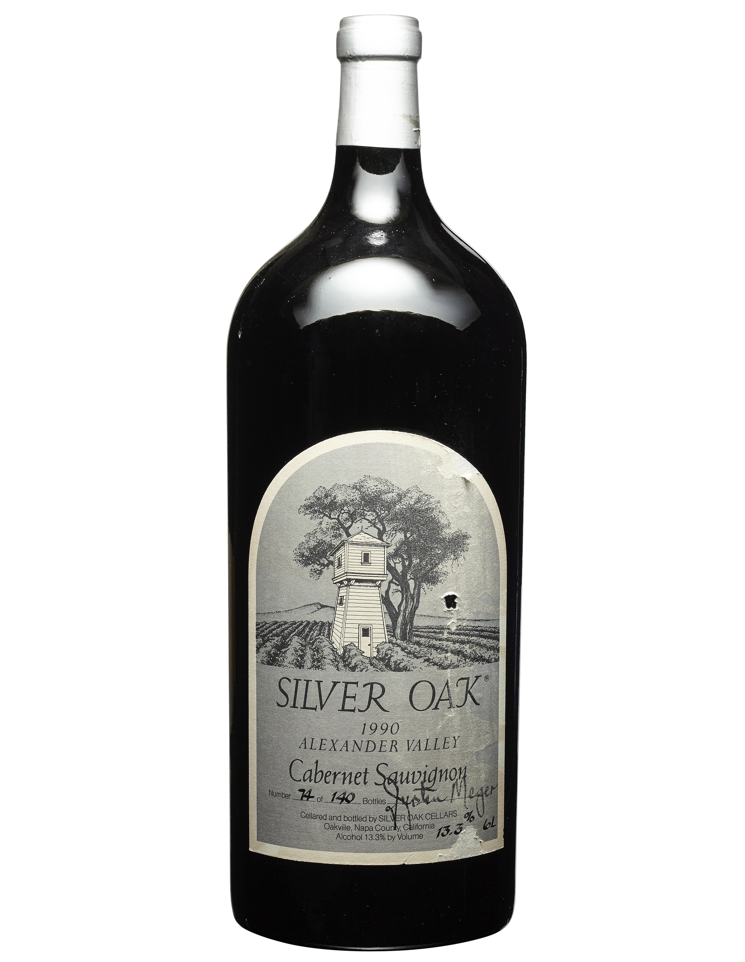 Silver Oak, Alexander Valley Cabernet Sauvignon 1990, Alexander ...