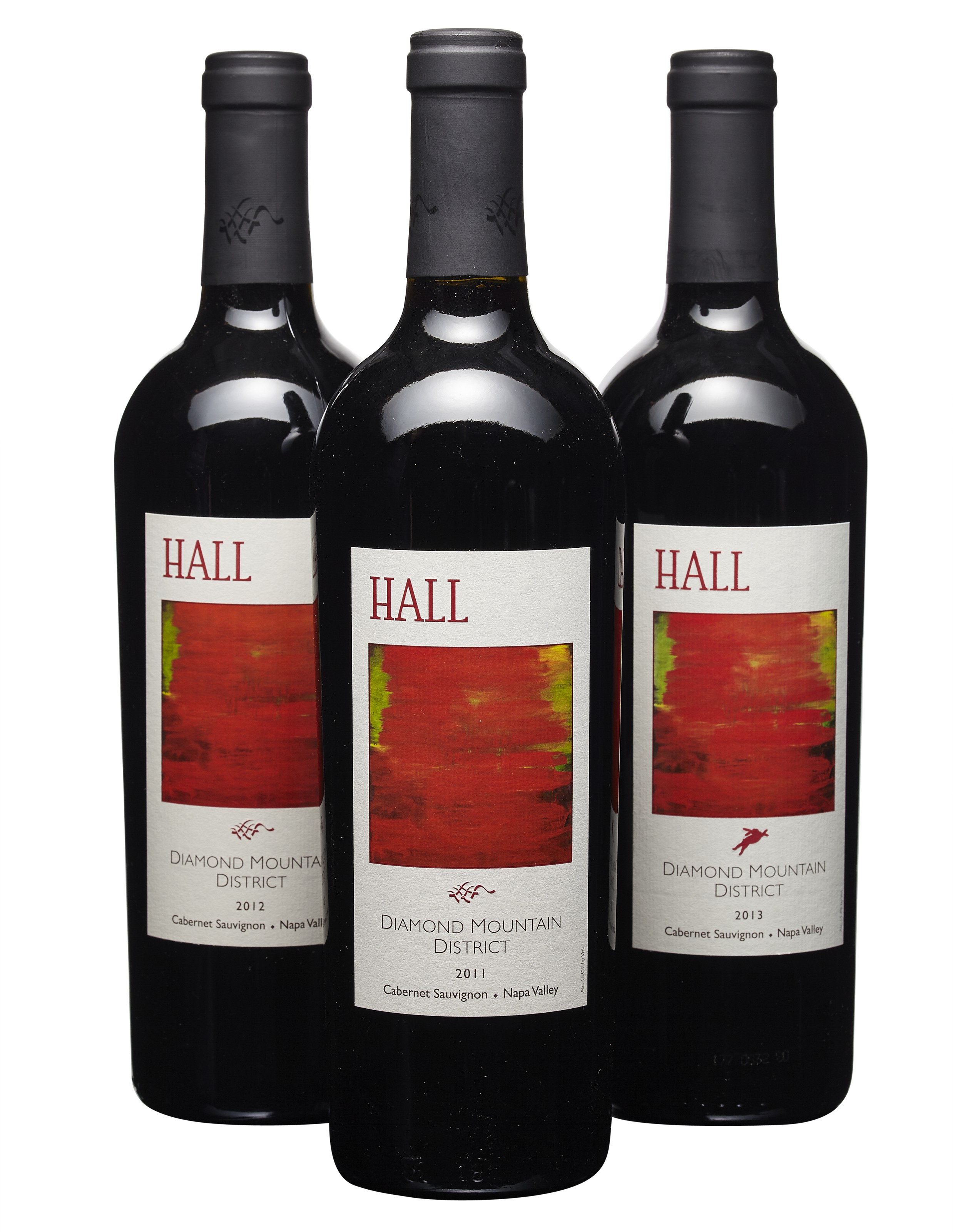 Hall, Diamond Mountain Cabernet Sauvignon 2011, 2012 & 2013, Hall ...