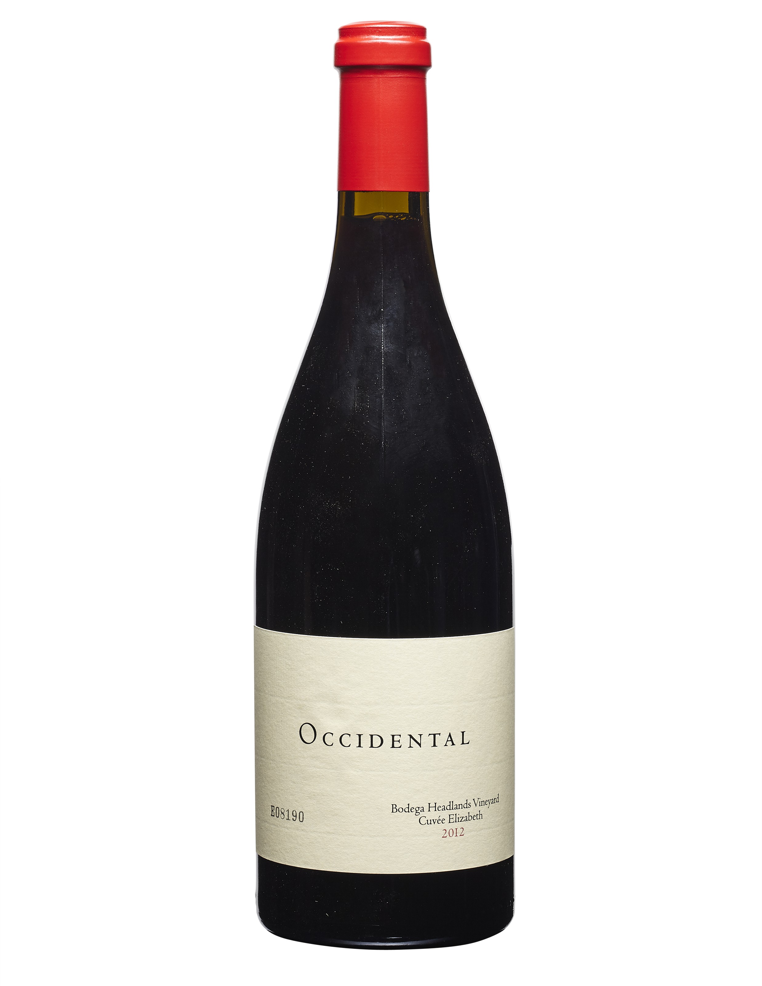 Occidental, Occidental Bodega Headlands Cuvée Elizabeth Pinot Noir 2012 ...