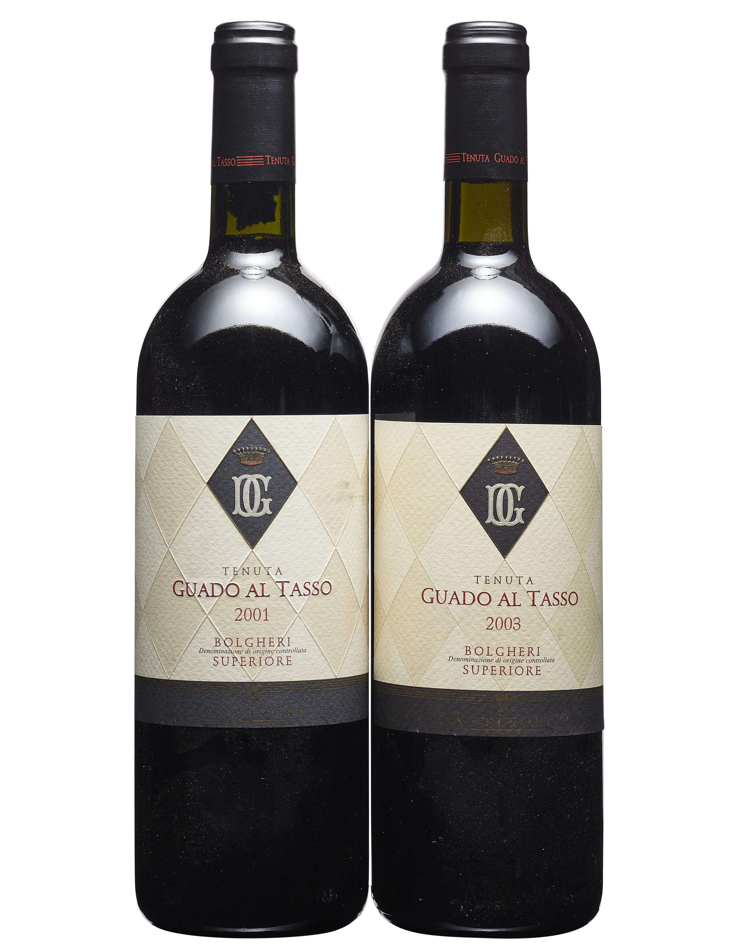 Antinori, Guado Al Tasso 2001 & 2003, Antinori, Guado Al Tasso2001 (4 ...