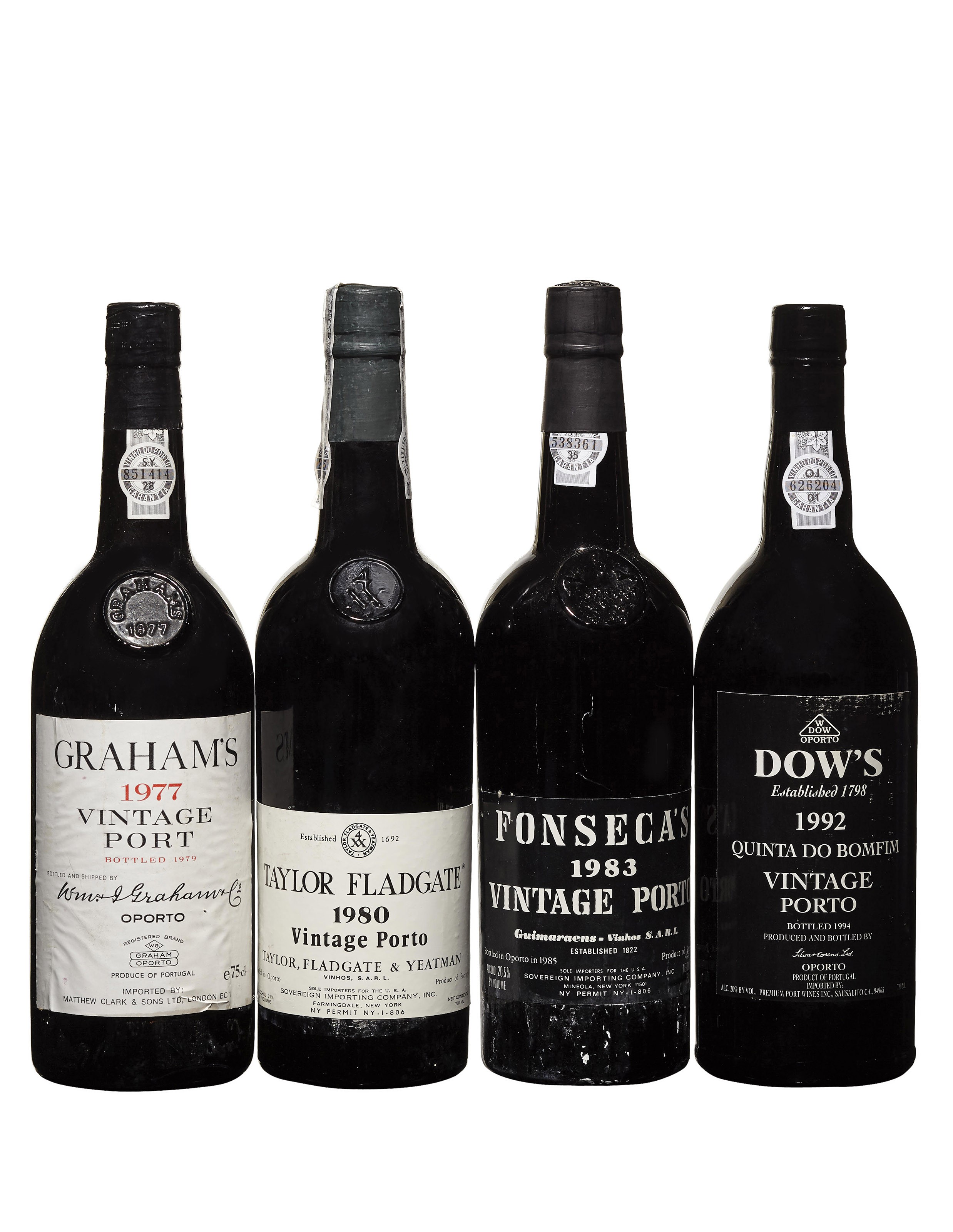 Mixed Port, Graham 1977Bin-soiled labels (3)Taylor 1980Bin-soiled ...