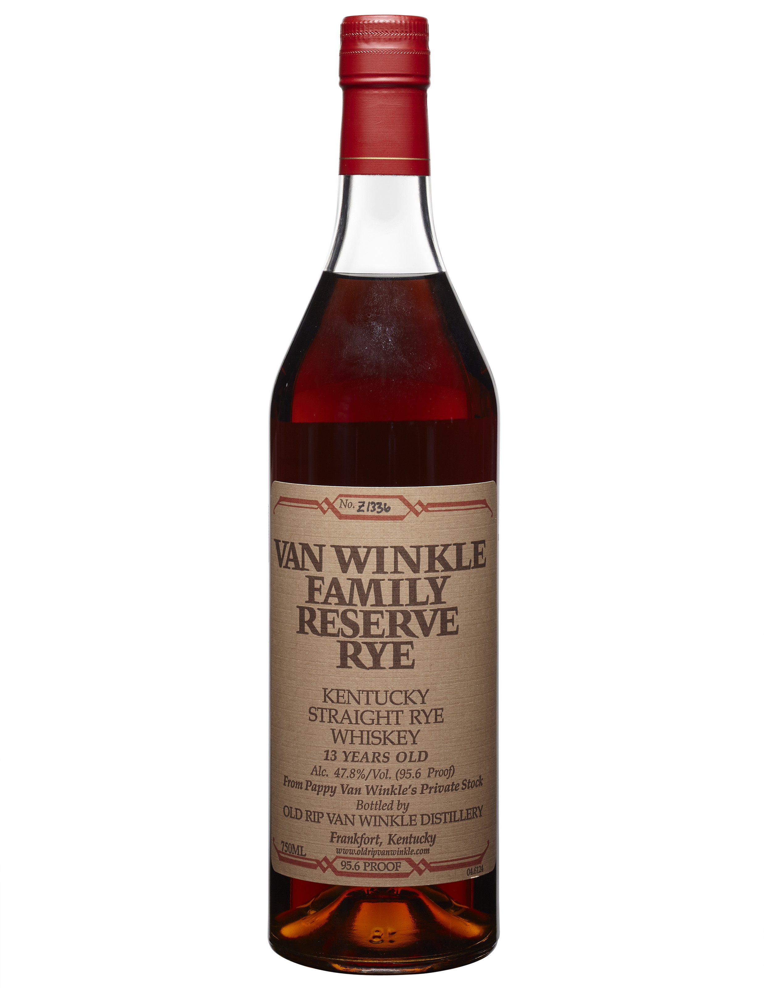 Pappy Van Winkle, Family Reserve Rye 13 Year, Kentucky | Christie’s