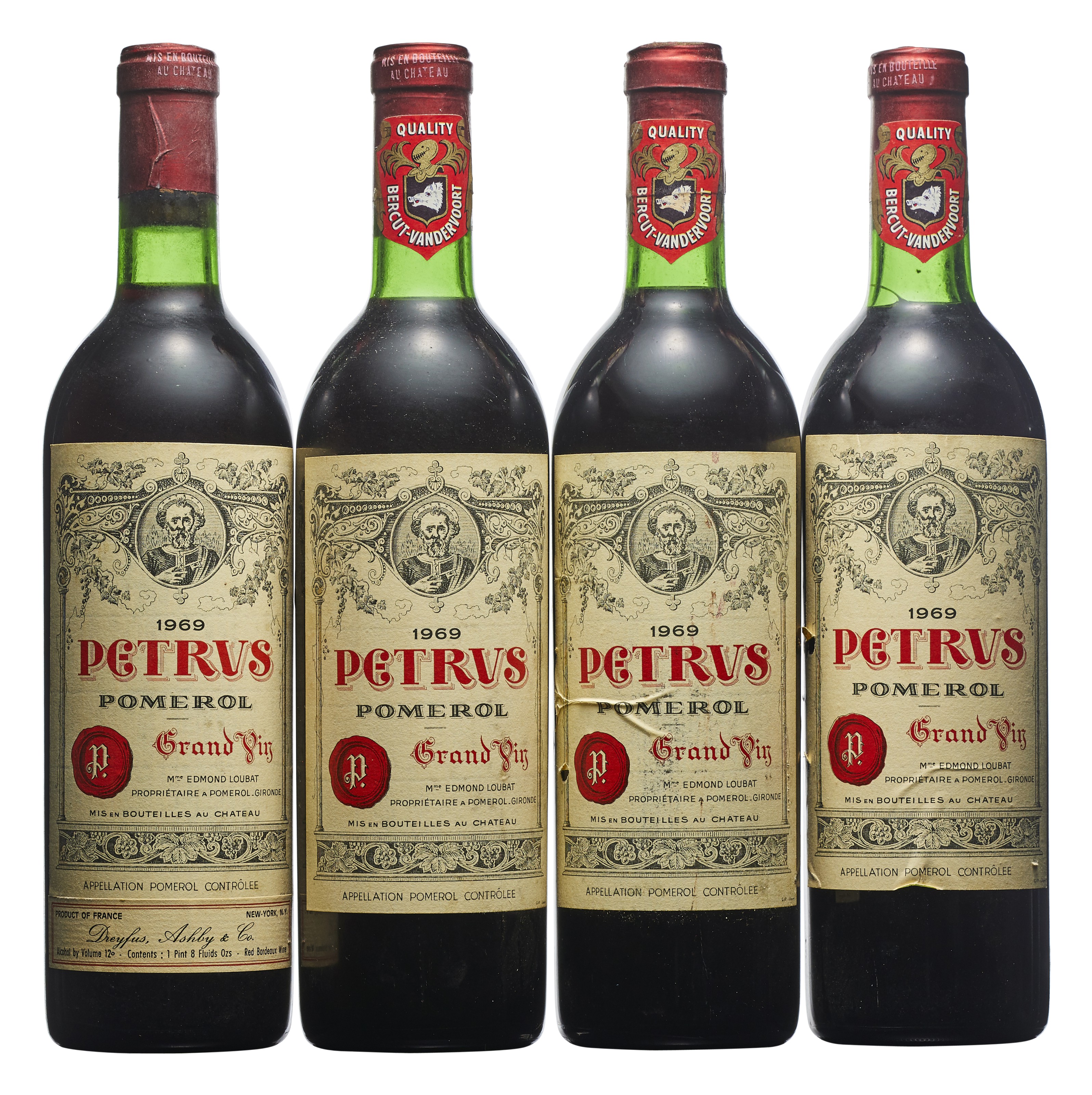 Petrus 1969, Pomerol, cru exceptionnelOne slightly corroded capsule ...