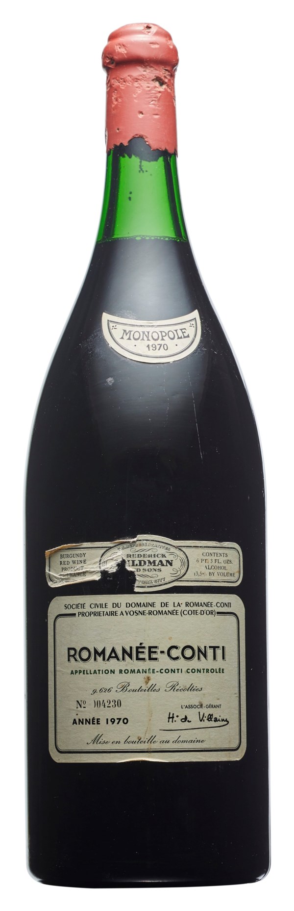 Domaine de la Romanée-Conti, Romanée-Conti 1970, Grand Cru, Côte de ...