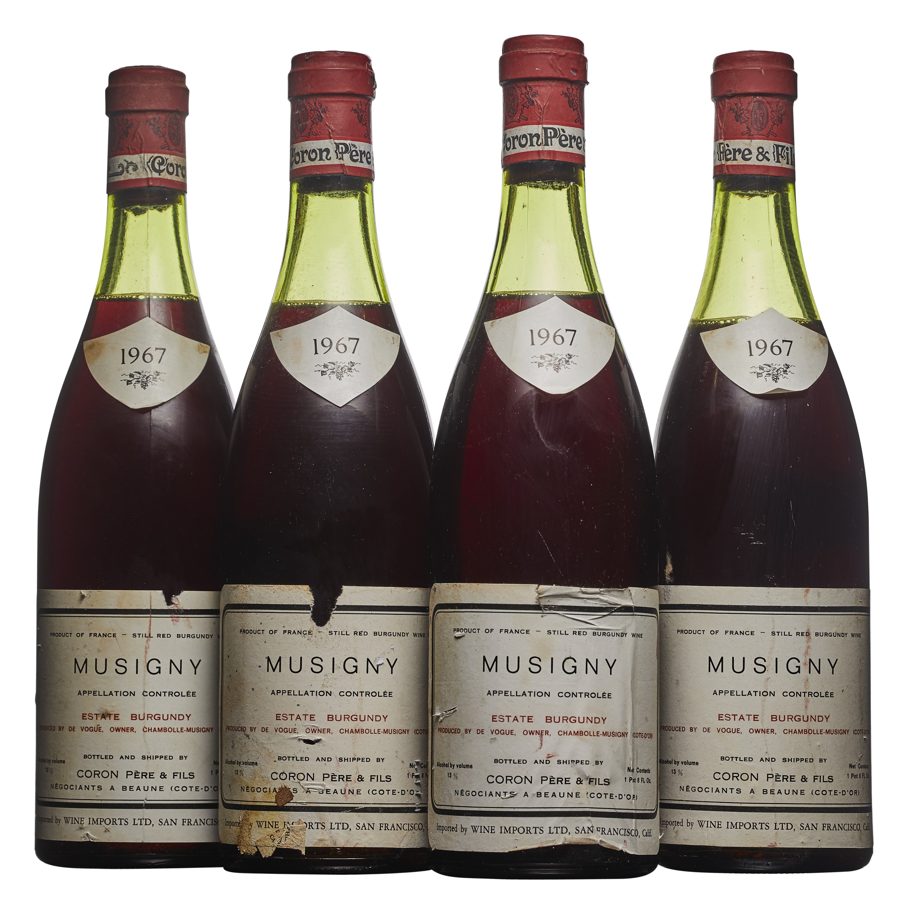 Musigny 1967, Grand Cru, Côte de NuitsProduced by Domaine de Vogüé ...