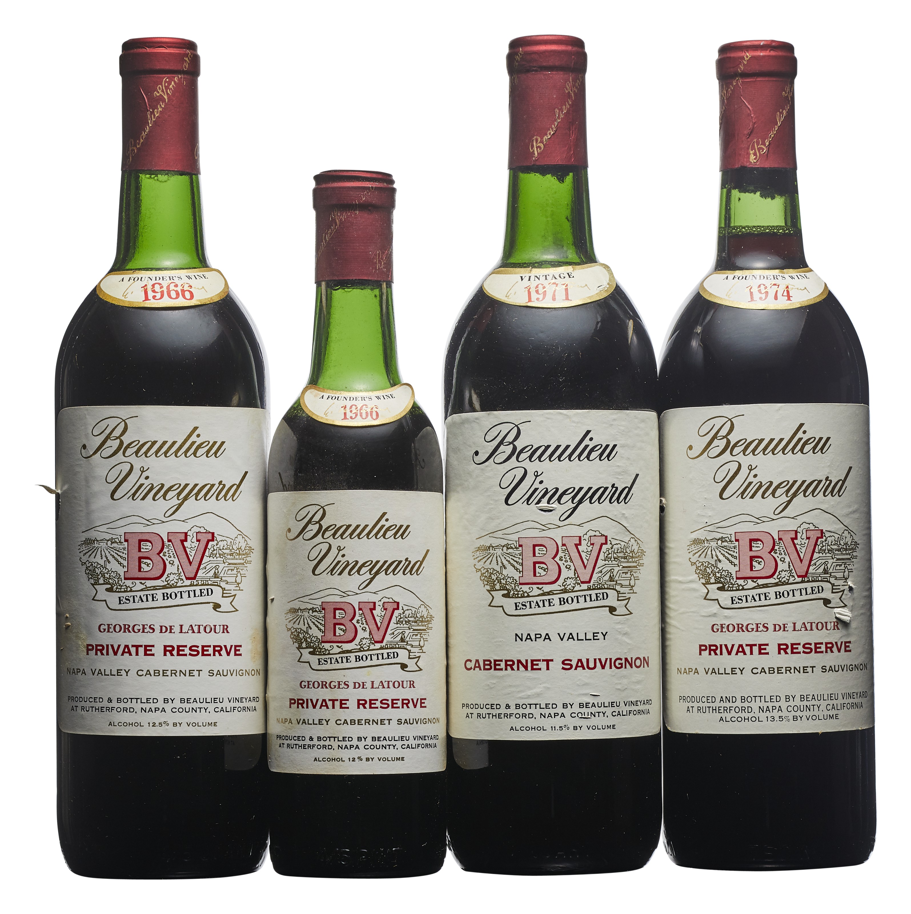 Mixed Beaulieu Vineyards, Cabernet Sauvignon, Beaulieu Vineyards ...