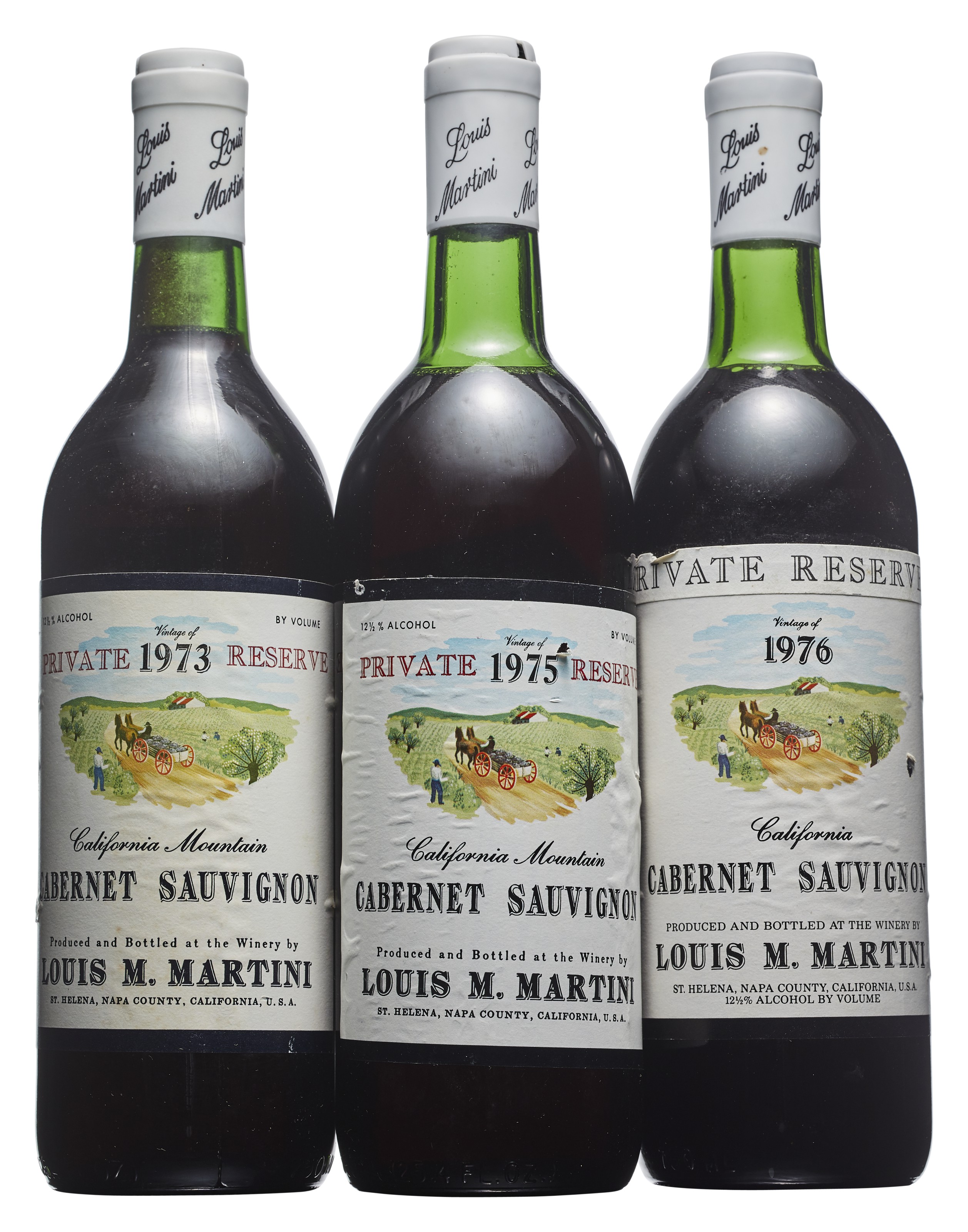 Mixed Louis Martini, Private Reserve Cabernet Sauvignon, Louis Martini ...