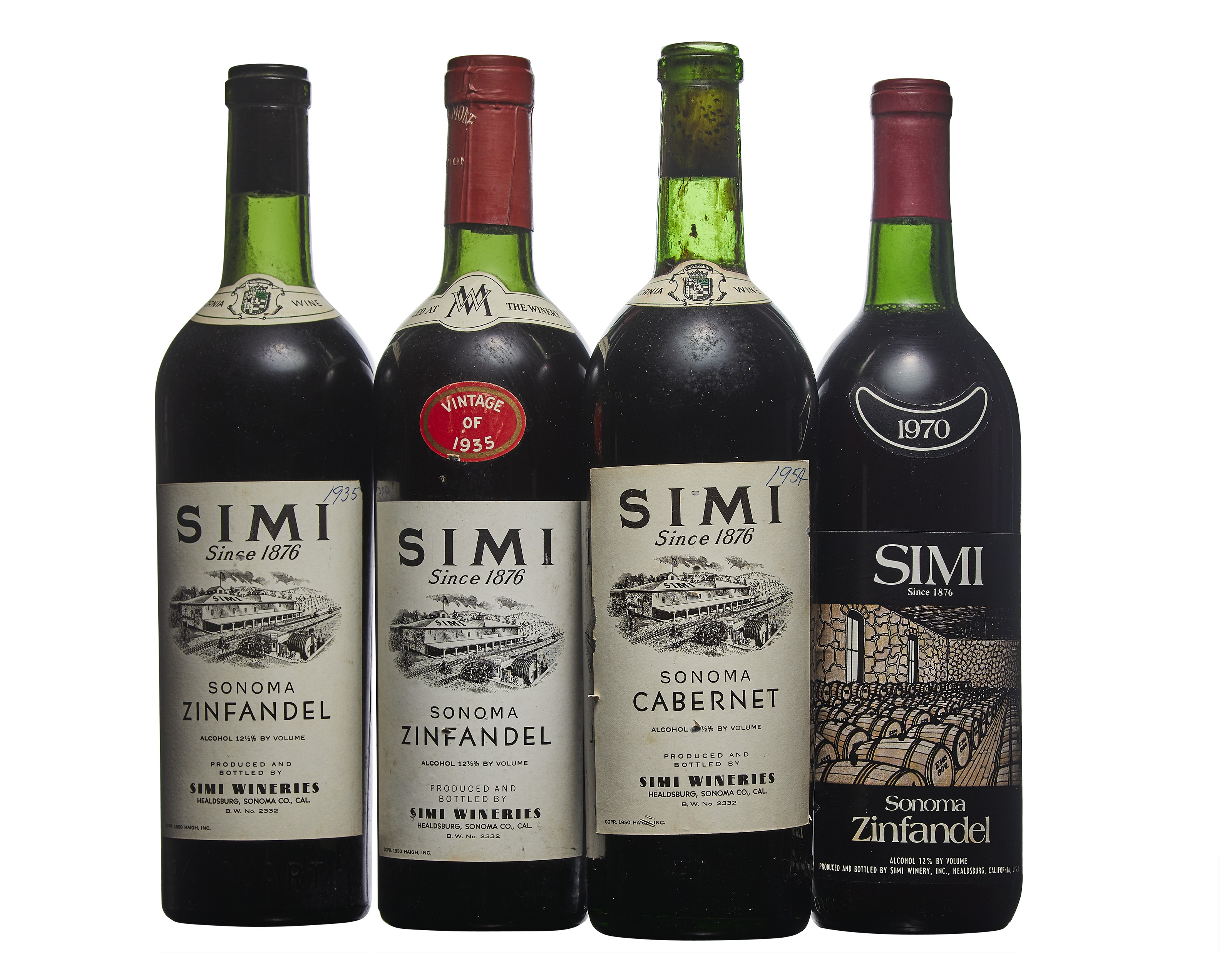 Mixed Simi, Cabernet Sauvignon and Zinfandel, Simi, Cabernet ...