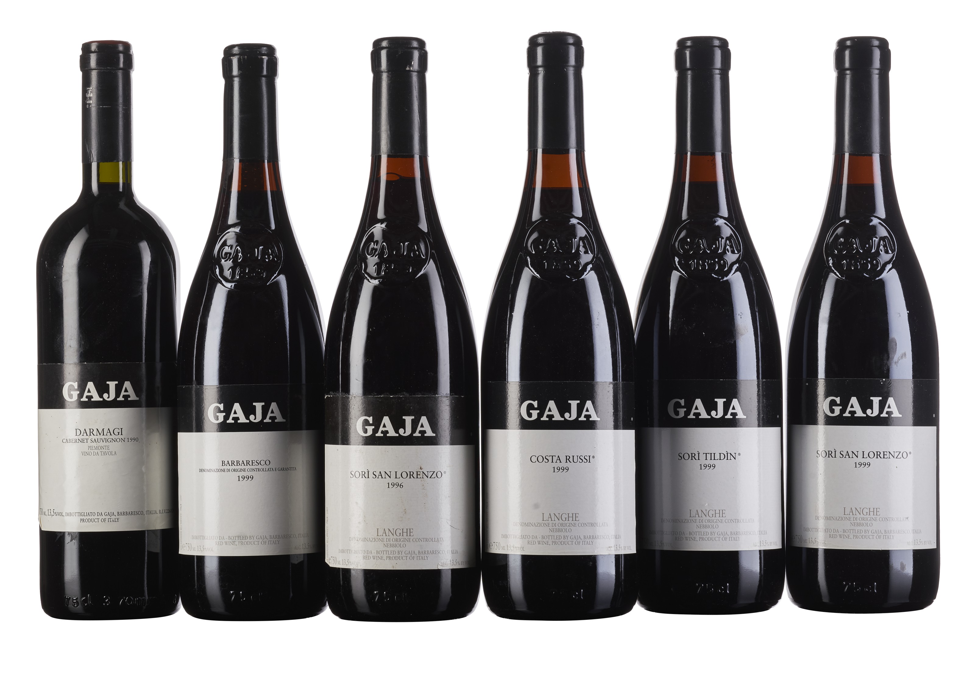 Mixed Gaja, Gaja Damargi 1990Slightly nicked labelLevel base of neck (1 ...