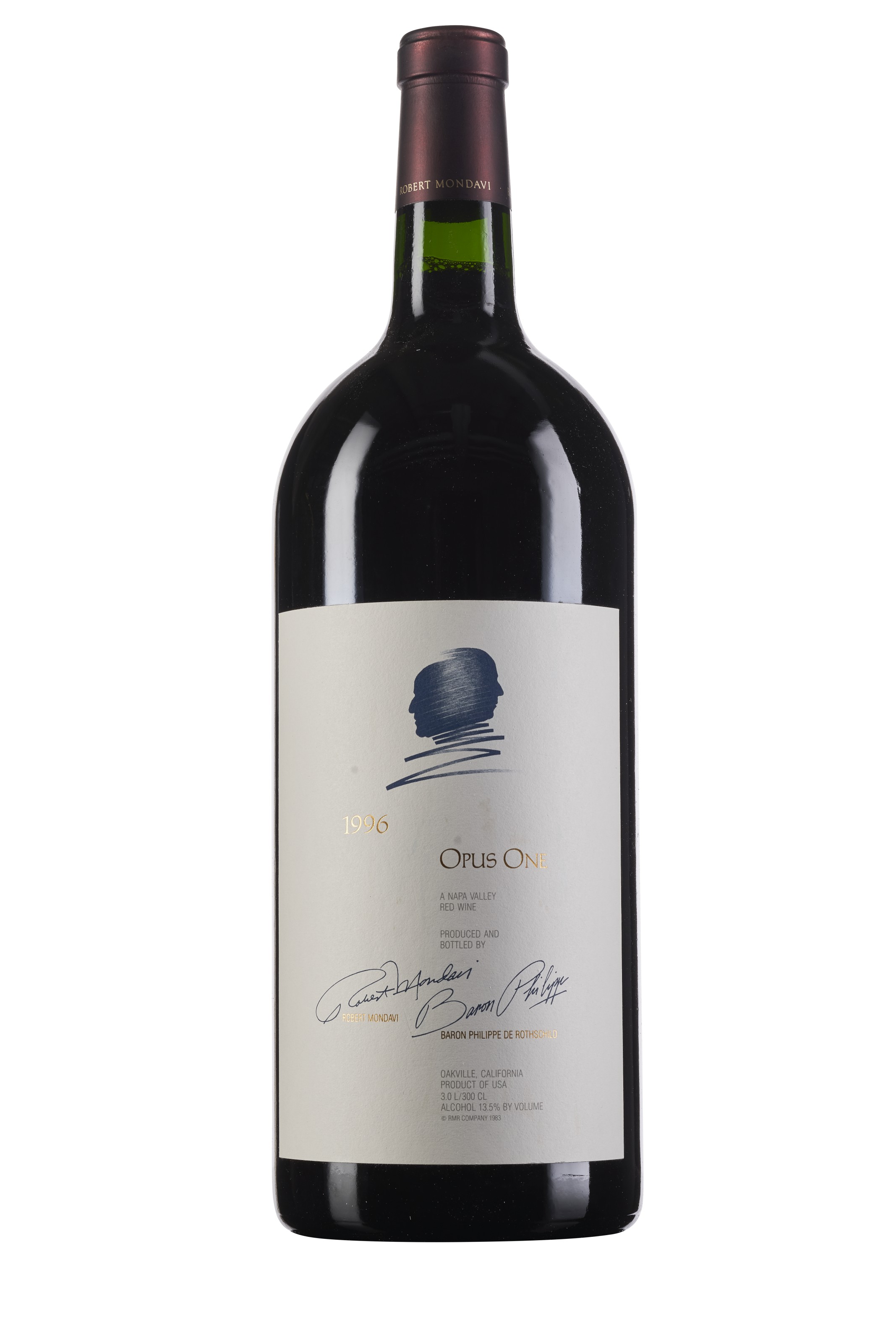 Opus One 1996, Napa ValleyLevel into neck | Christie’s