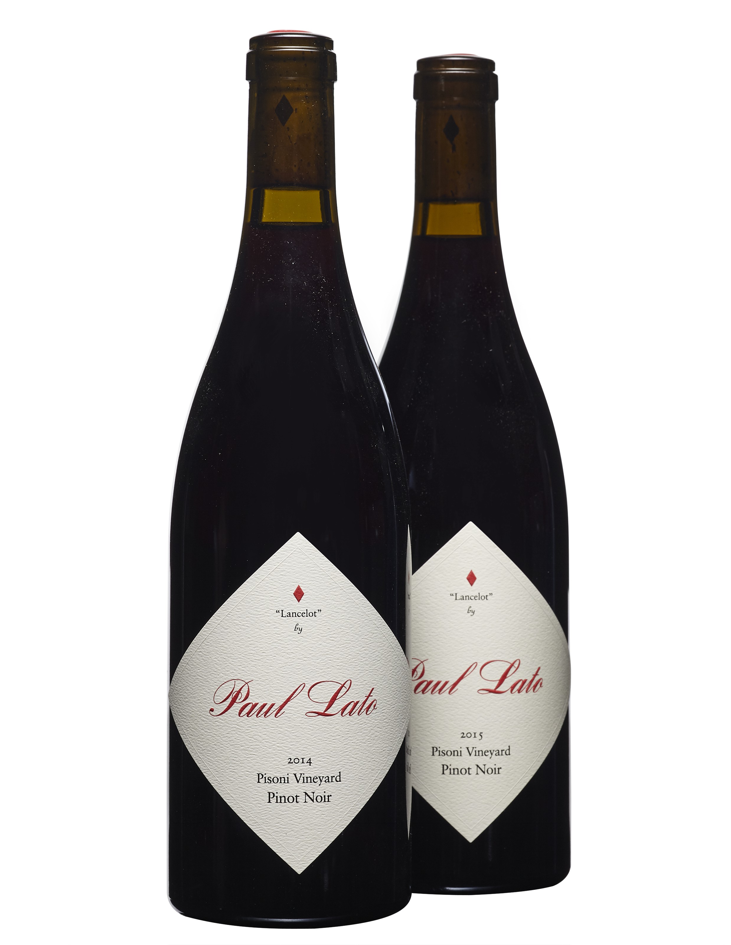 Paul Lato, Lancelot Pisoni Vineyard Pinot Noir 2014 & 2015, Paul Lato ...