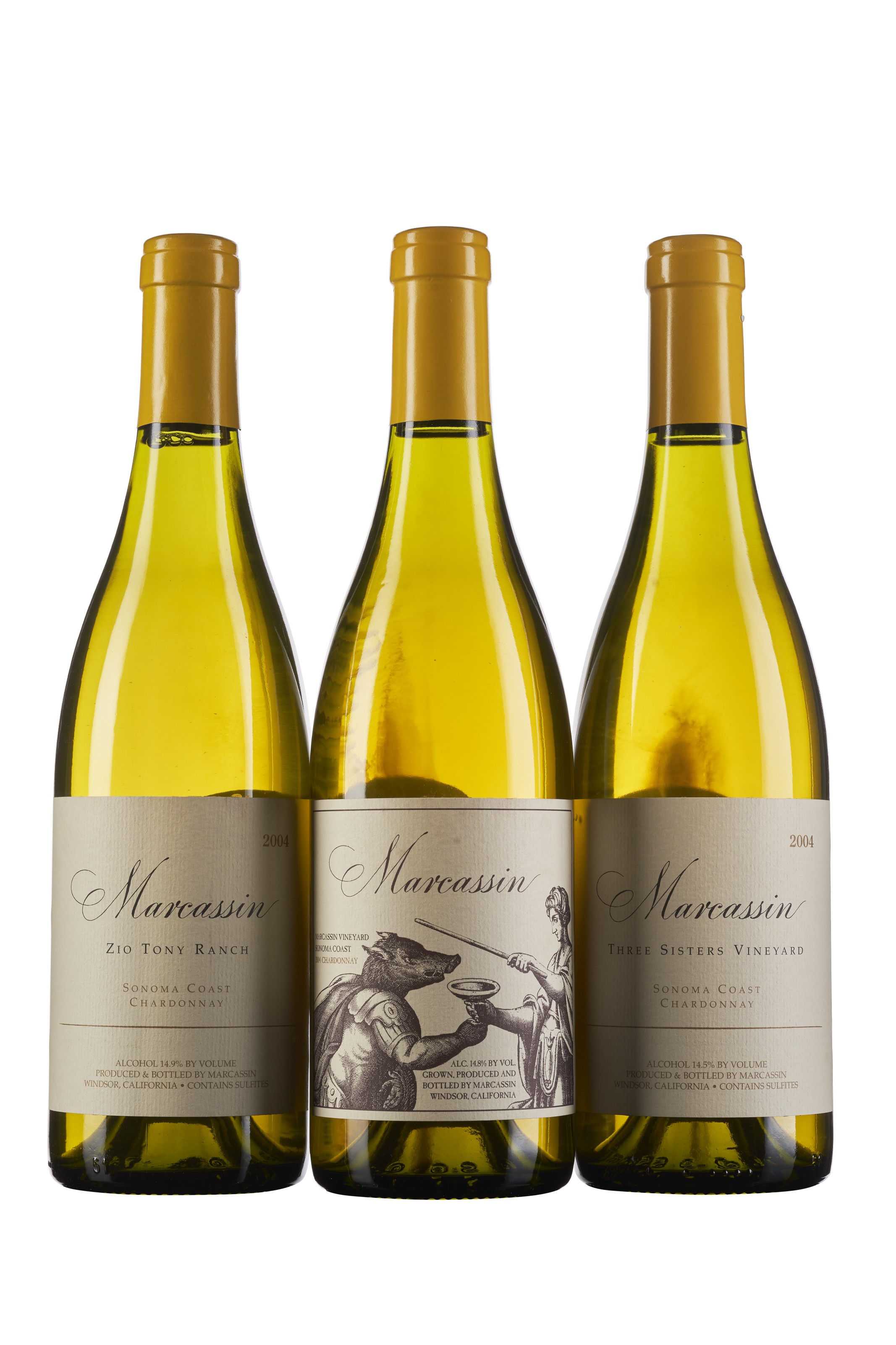 Mixed Marcassin Chardonnay 2004, Marcassin, Zio Tony Ranch, Chardonnay ...