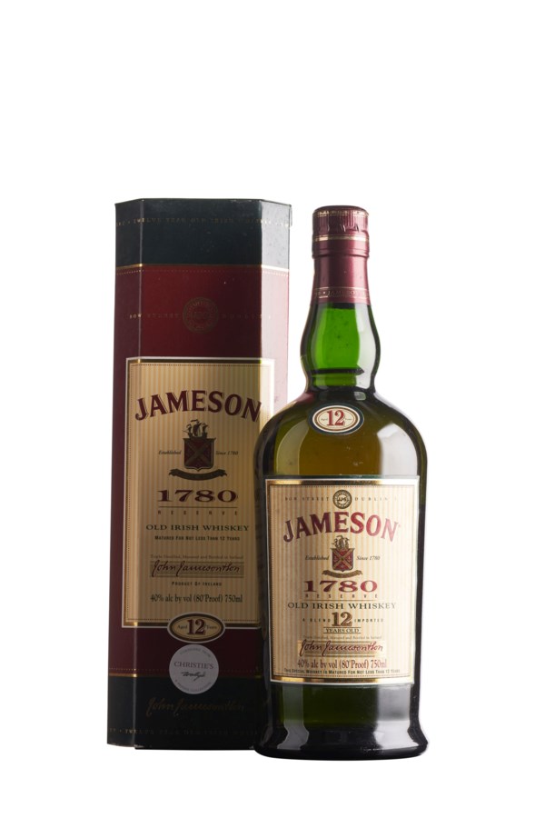 Jameson 1780 Reserve, Old Irish Whiskey 12 Year Old, IrelandIn ...