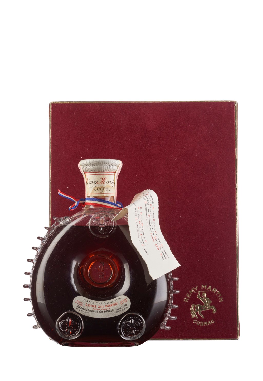 Remy Martin Louis XIII Cognac, Rarest Reserve, Missing stopperIn ...