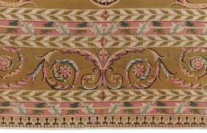 A GEORGE III AXMINSTER CARPET, DESIGNED BY ROBERT ADAM, WOVEN BY THOMAS ...