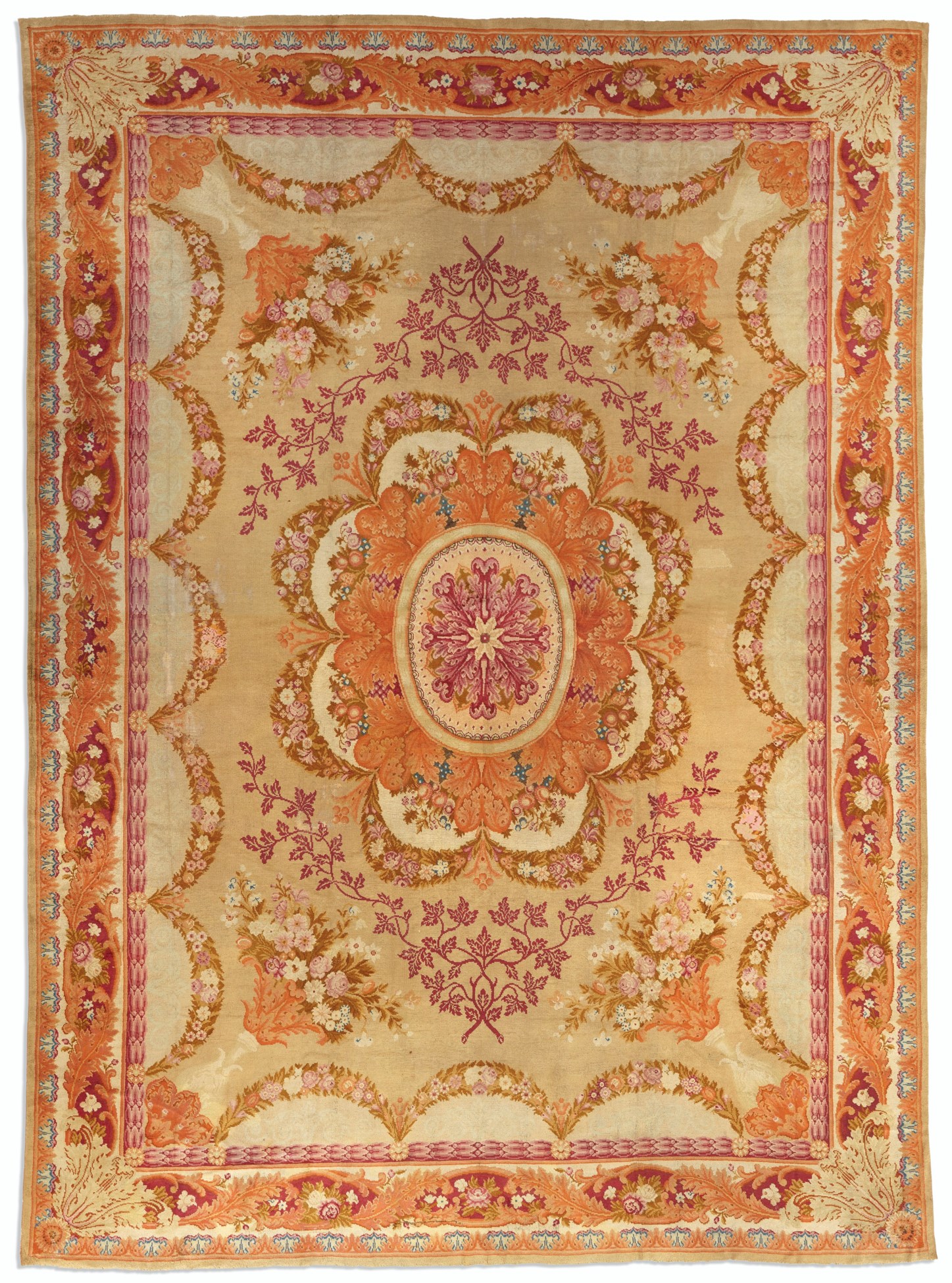 AN AXMINSTER CARPET, ENGLAND, MID-19TH CENTURY | Christie's