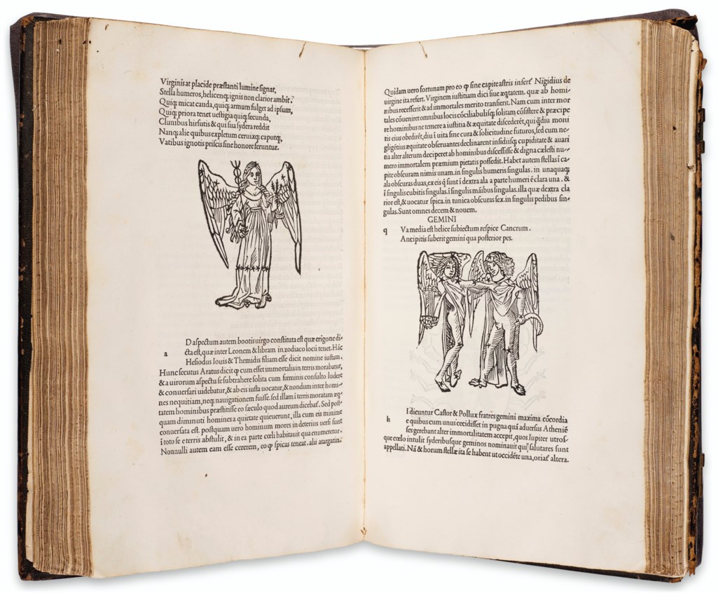 Ancient astronomy, by Aldus, Aratus et al., 1499 | Christie’s