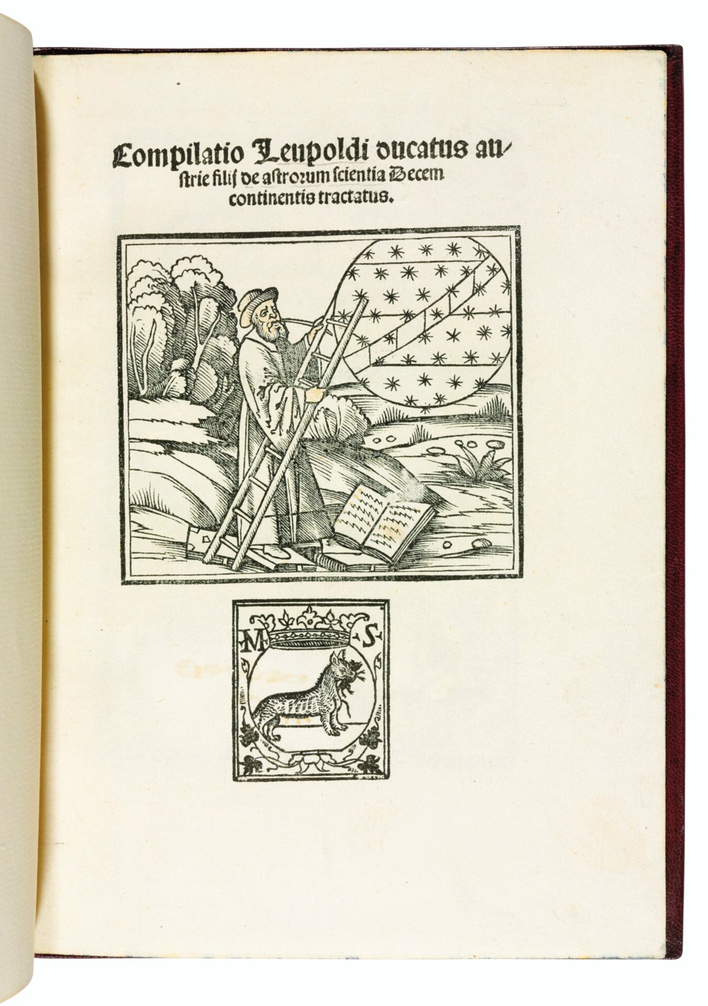 Medieval astronomy and meteorology, Duke Leopold of Austria, 1520 ...