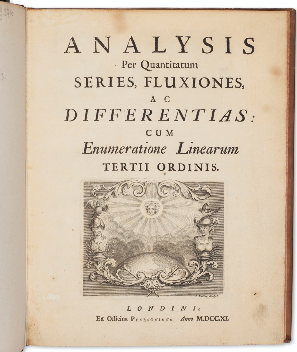 Binomial theorem, Isaac Newton, 1711 | Christie’s