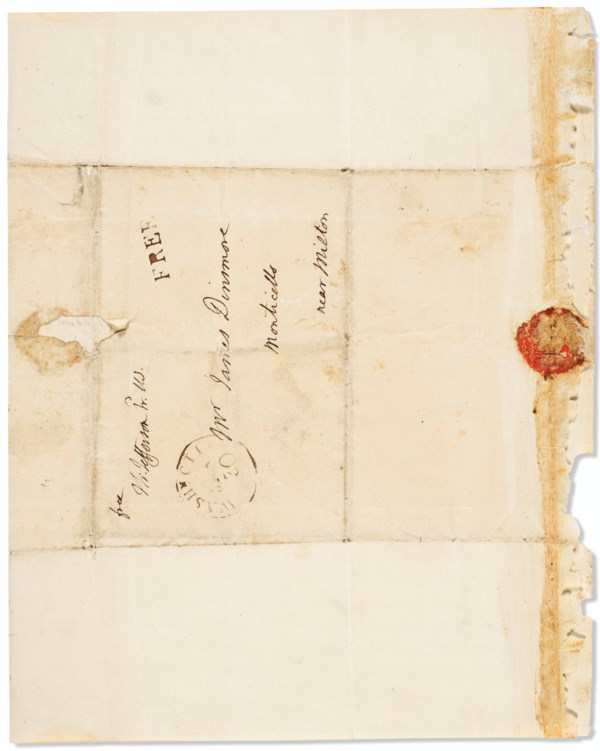 Installing the Great Clock at Monticello, Thomas Jefferson, 28 Janaury ...