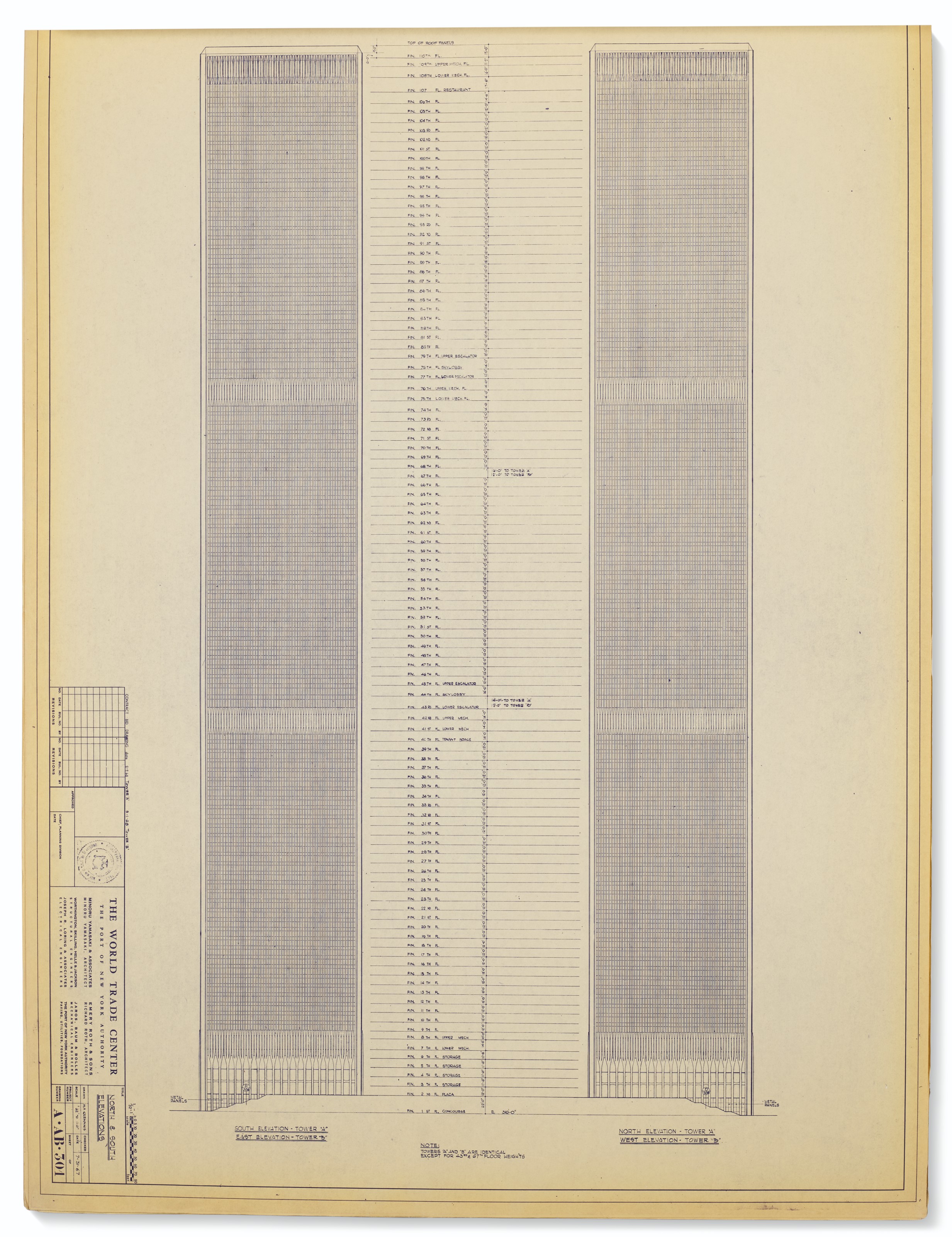 World Trade Center, Minoru Yamasaki, 1968-72 | Christie’s