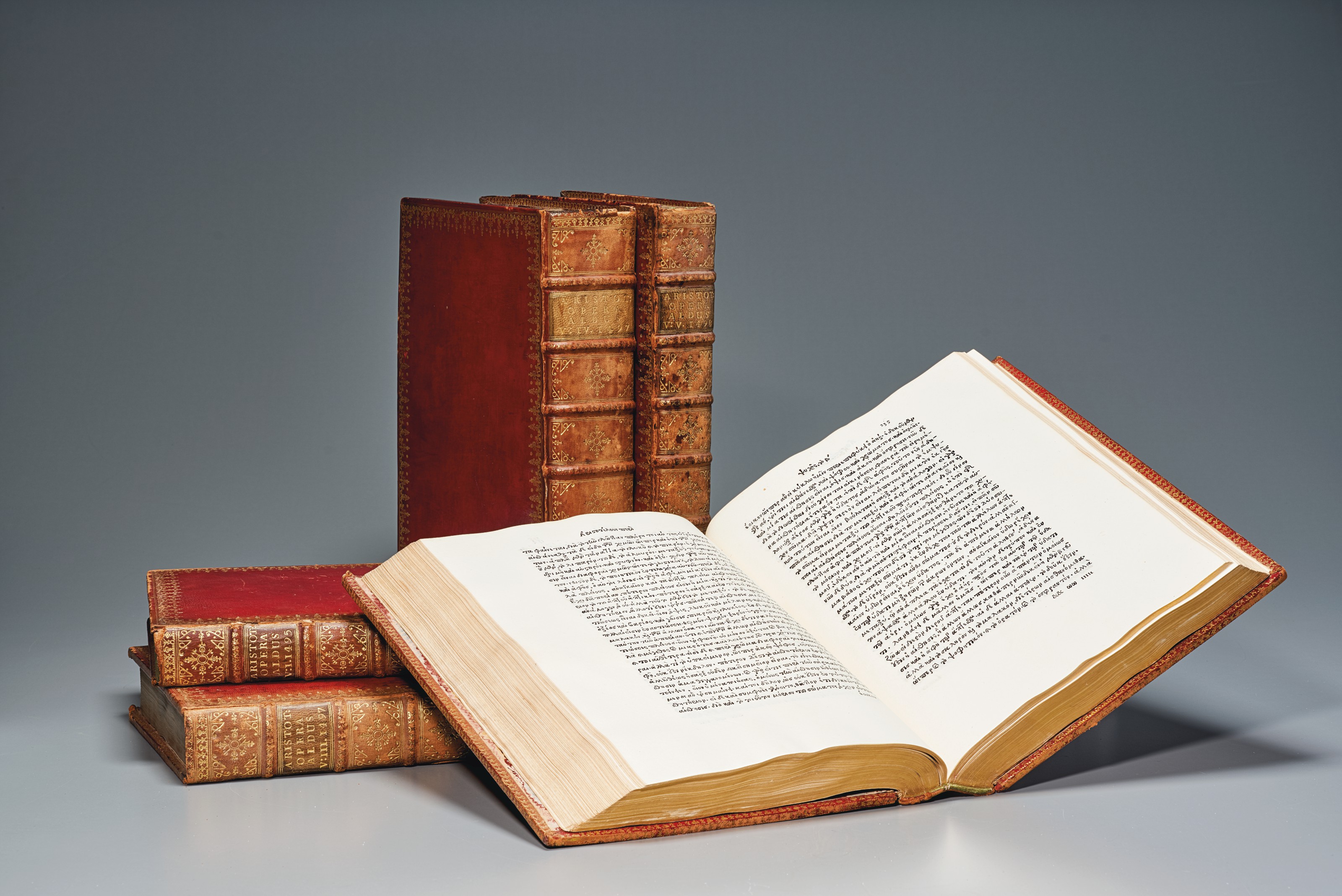 The complete editio princeps, Aristotle, 1495-1498 | Christie’s