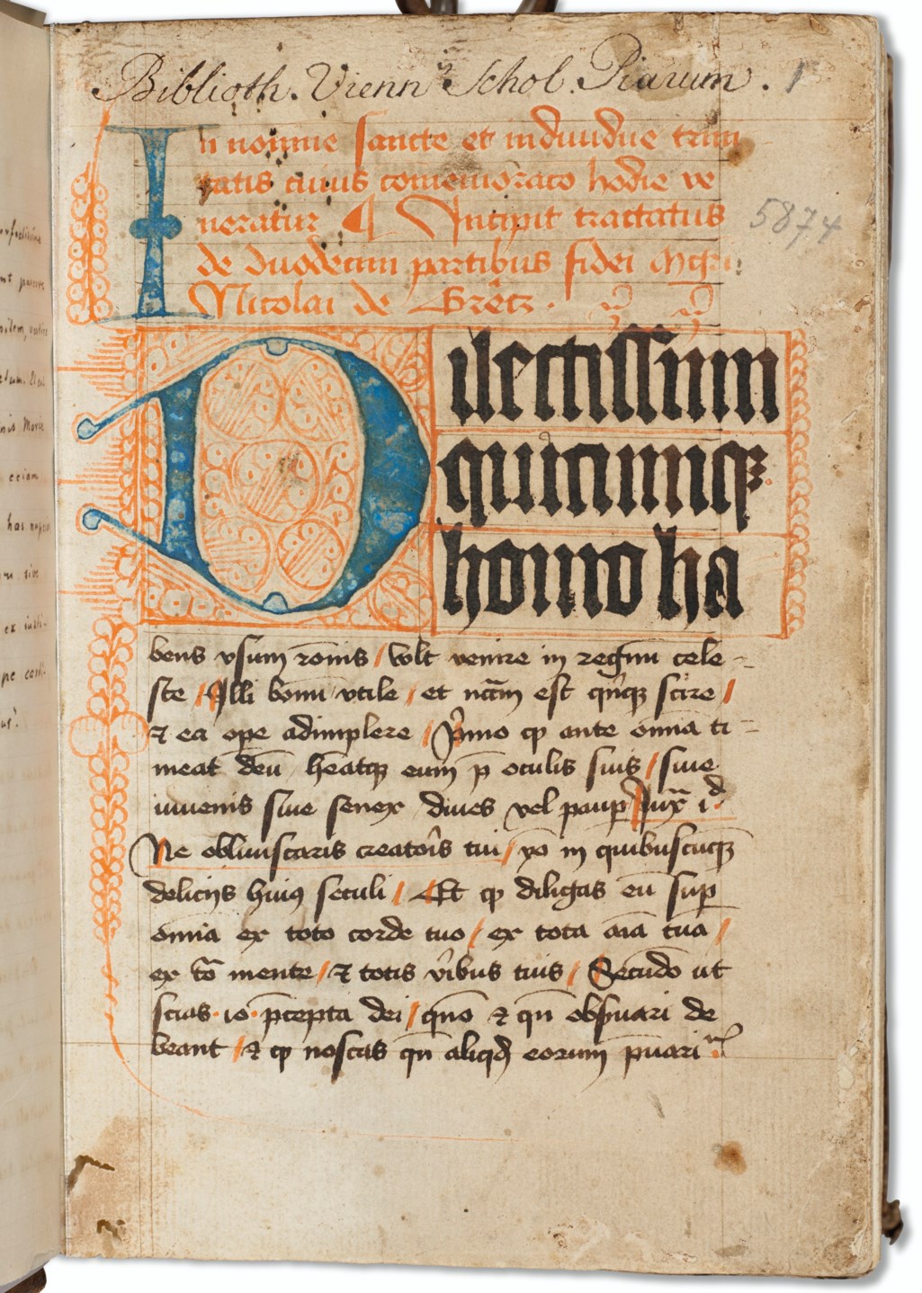 Austrian chained binding, Manuscript on paper, 15th century | Christie’s