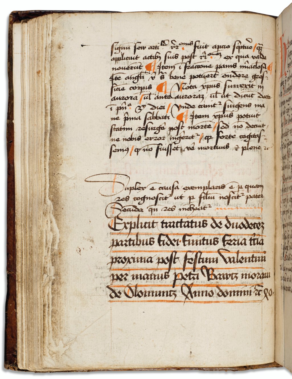 Austrian chained binding, Manuscript on paper, 15th century | Christie’s