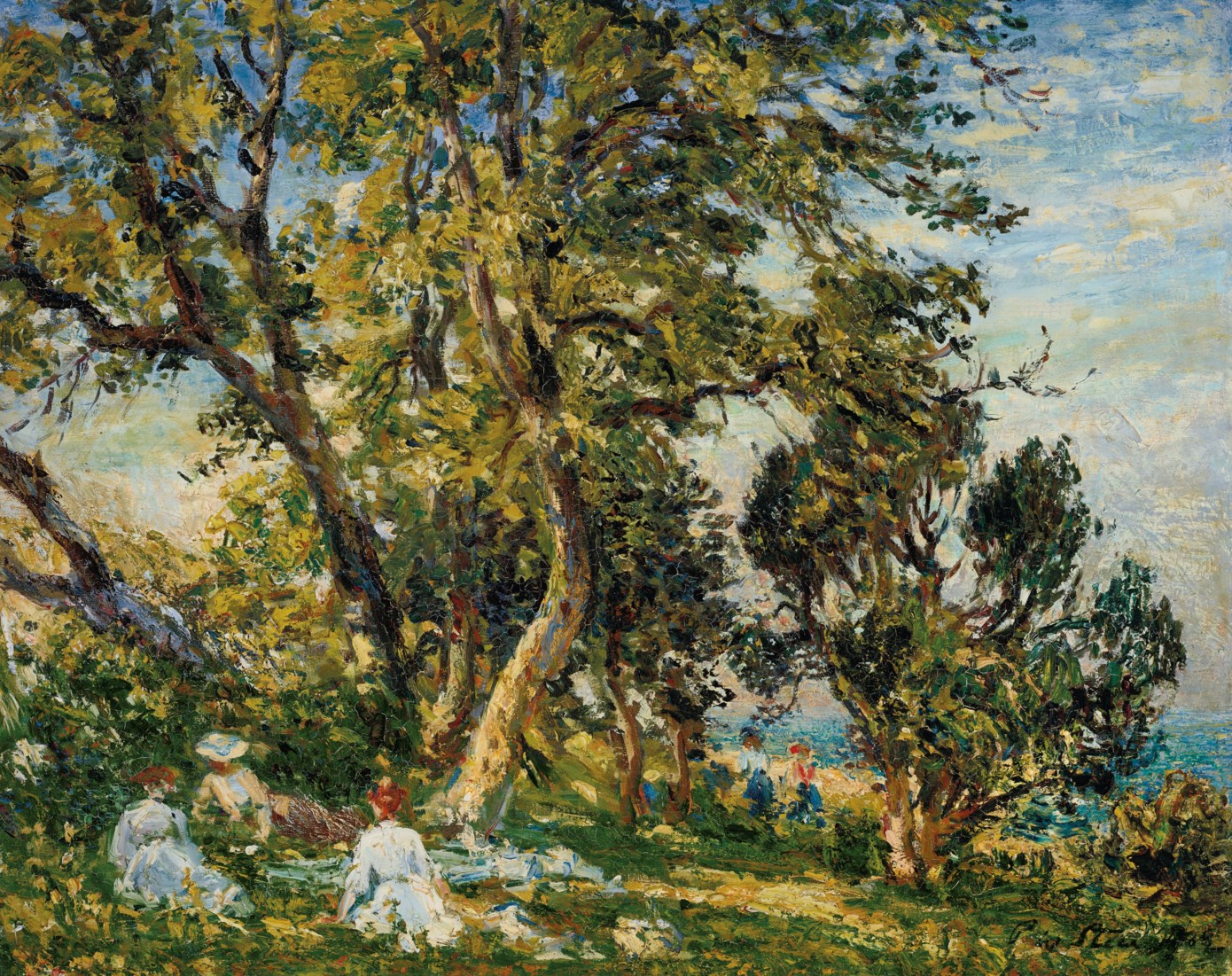 Philip Wilson Steer, O.M. (British, 1860-1942), Under the Trees ...