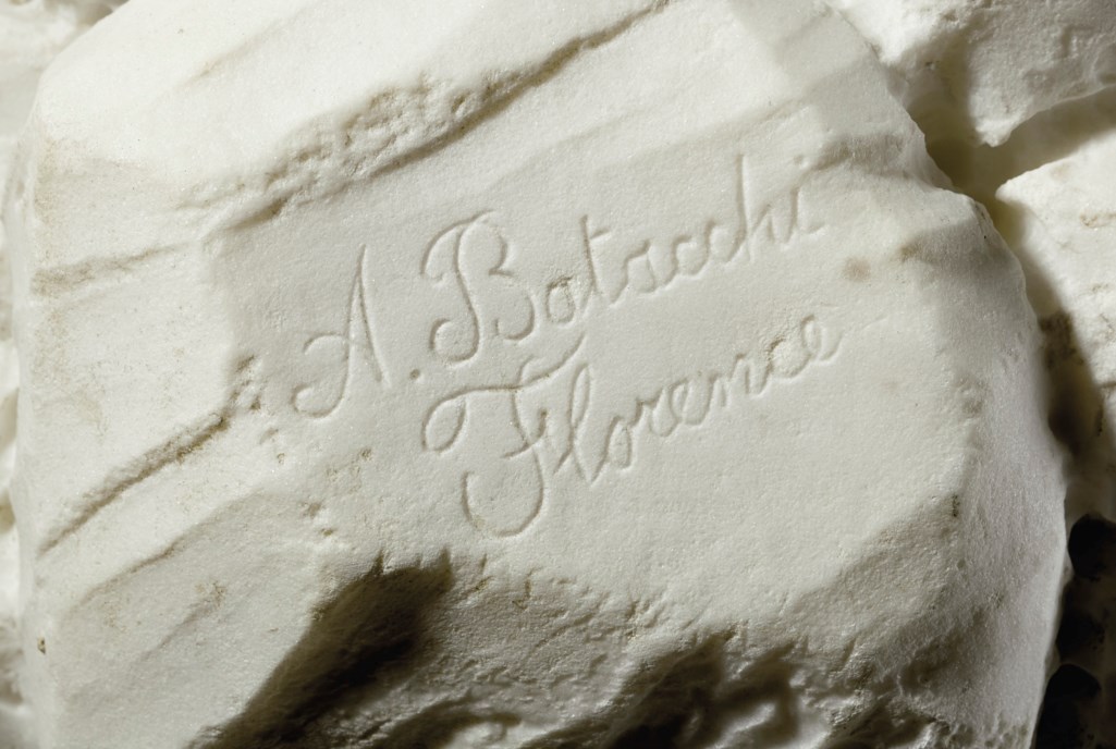 A. BATACCHI (ITALIAN, LATE 19TH CENTURY), Innocence Tormented by Love ...