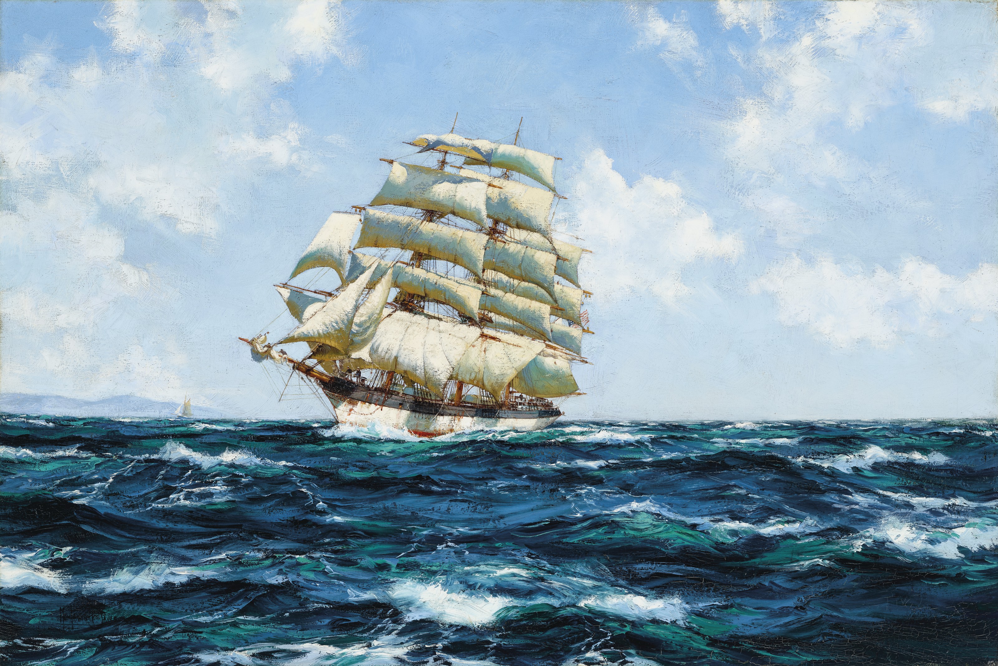 MONTAGUE DAWSON, F.R.S.A., R.S.M.A. (BRITISH, 1890-1973), The 'Old ...