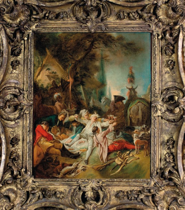 François Boucher (Paris 1703-1770), Rest from the hunt | Christie’s