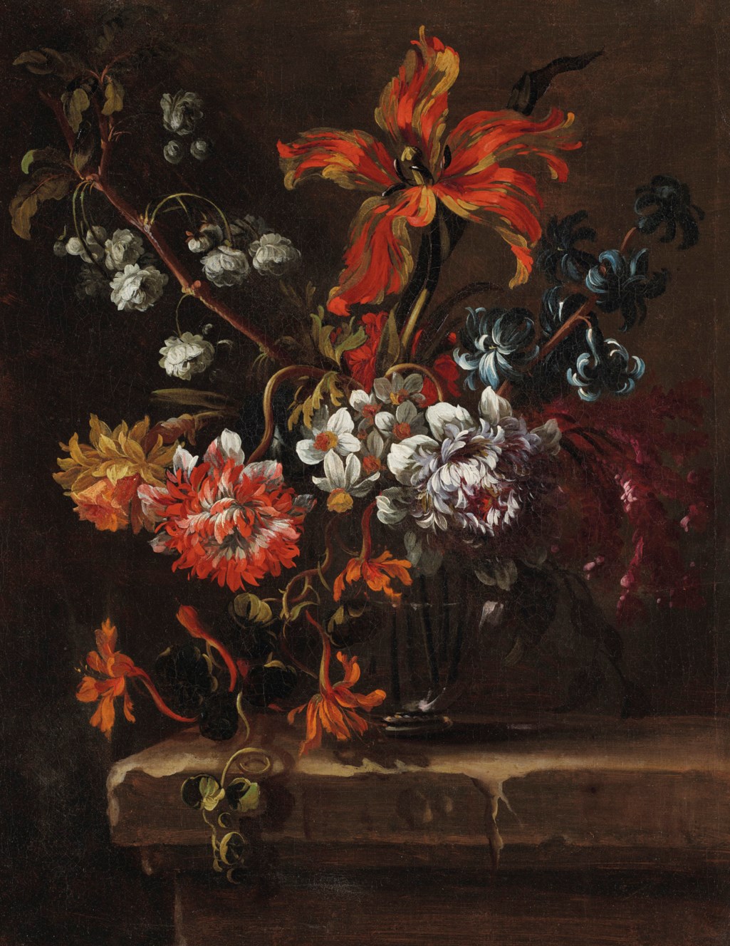 Attributed to Nicolas Baudesson (Troyes c.1611-1680 Paris), A lily ...