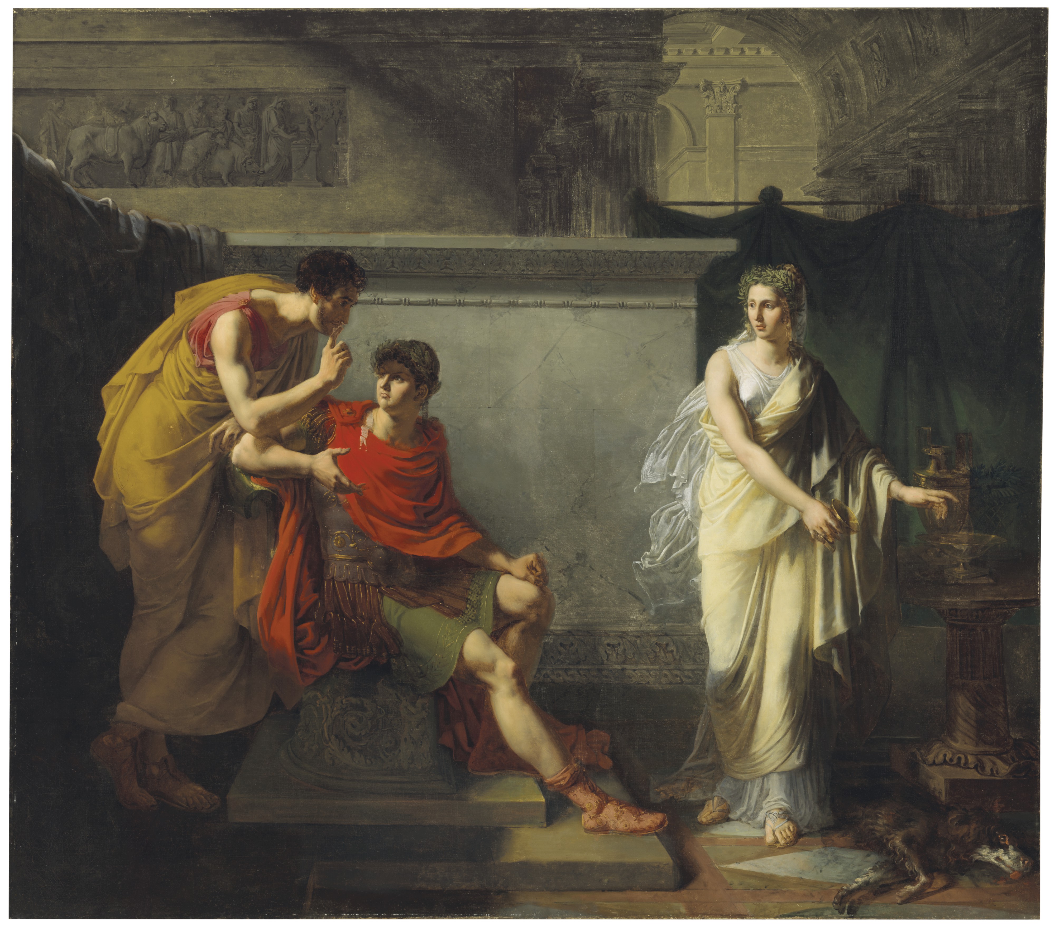 Pelagio Palagi (Bologna 1775/7-1860 Turin), A mythological scene ...