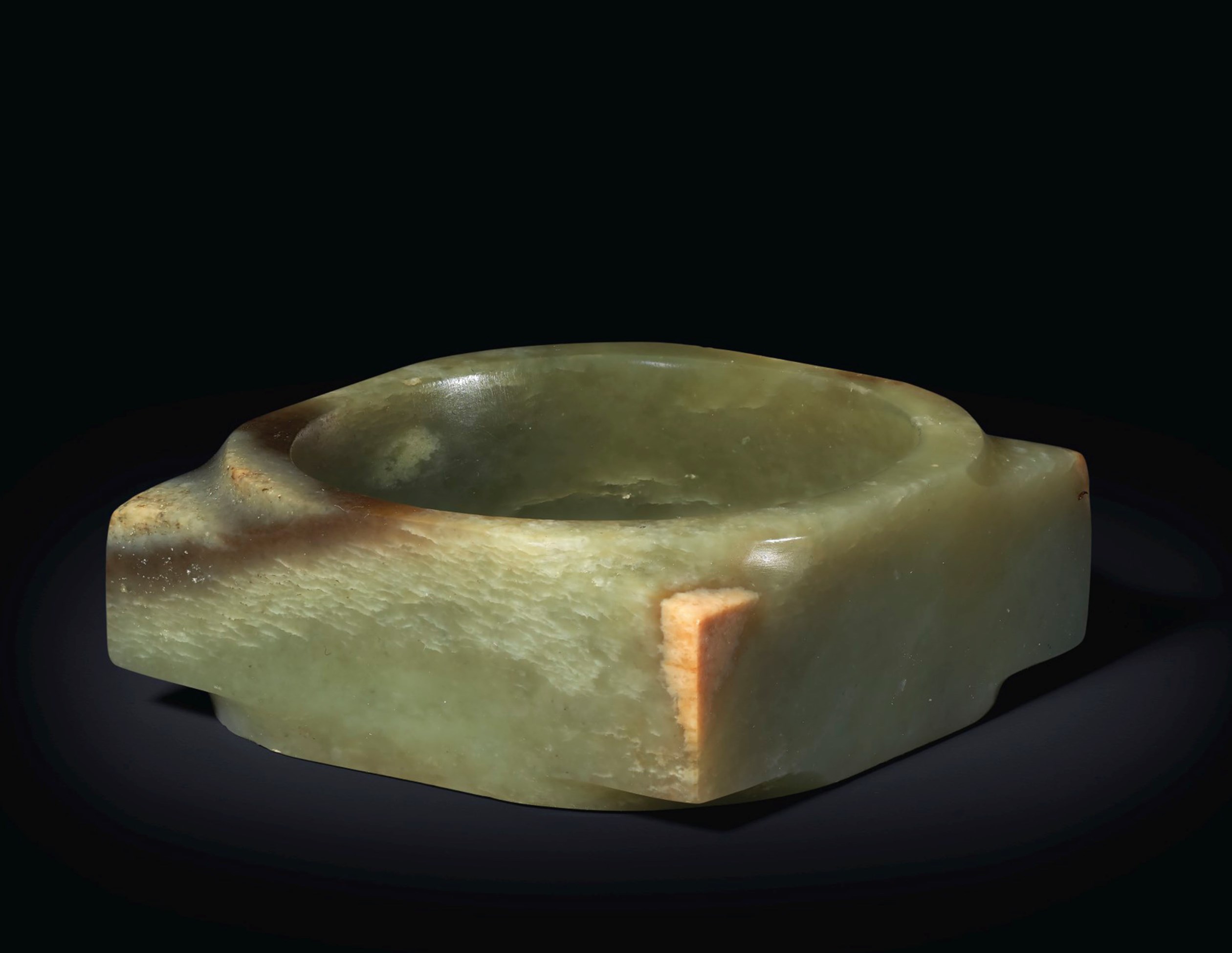 A GREYISH-GREEN JADE CONG, CHINA, FIRST MILLENNIUM BC | Christie's