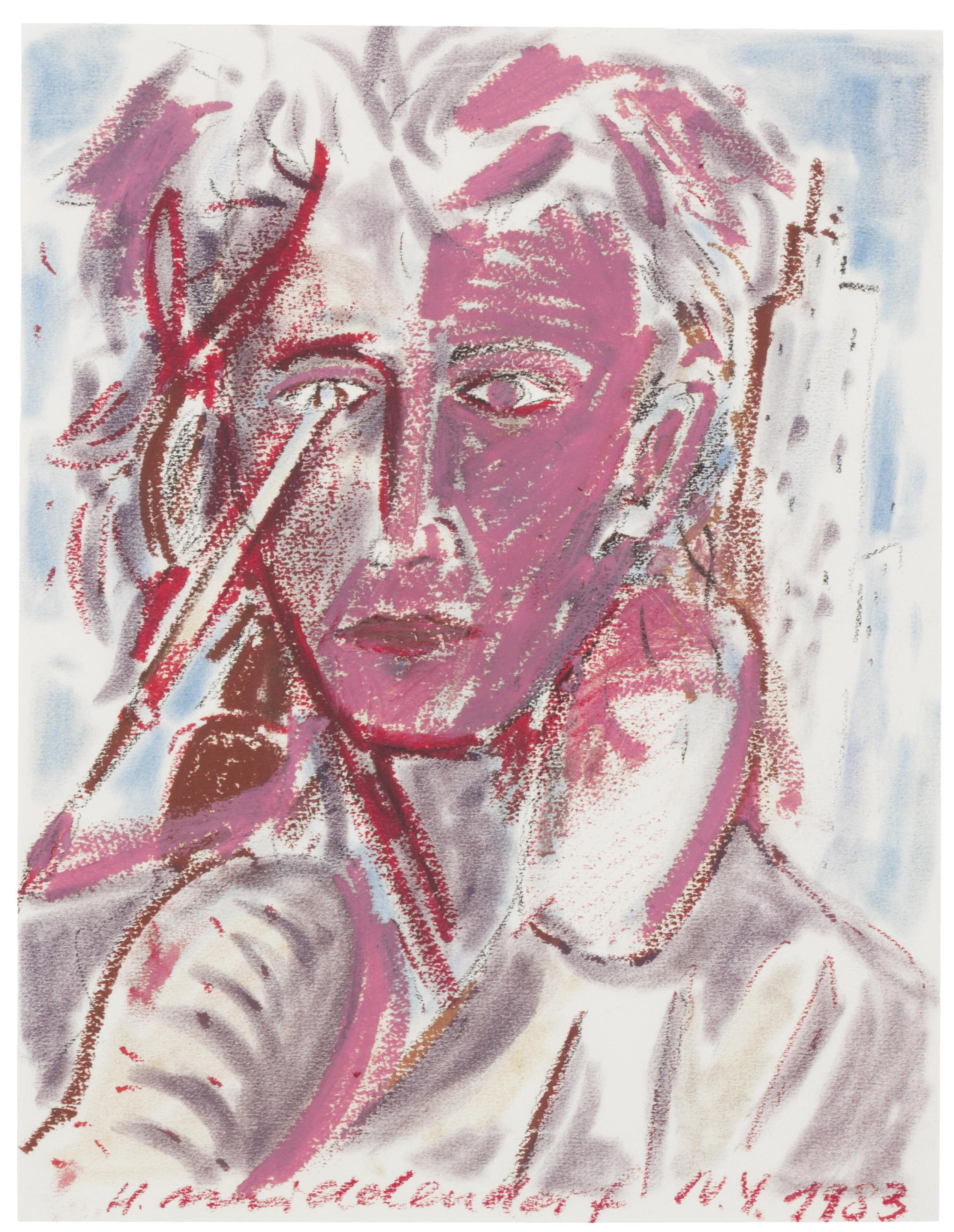 Helmut Middendorf (b. 1935), Self-Portrait | Christie’s