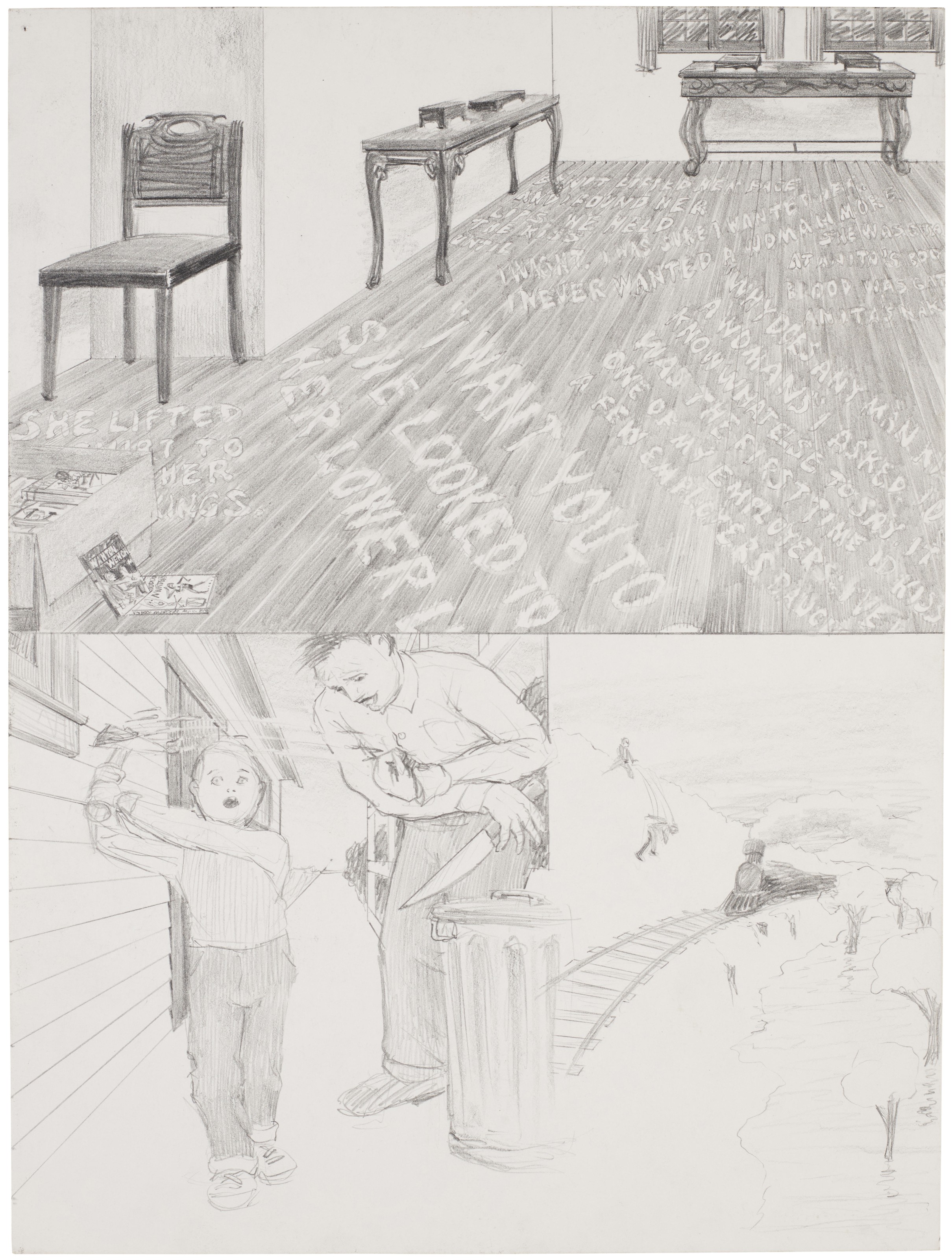 Jim Shaw (b. 1952), Dream Drawing ("In London, Maija & Ken Brane asked ...