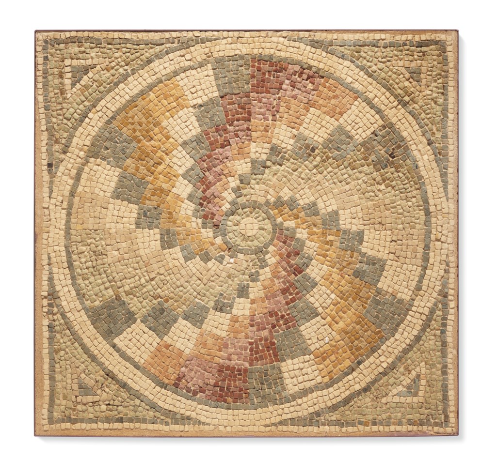 A LATE ROMAN MARBLE MOSAIC PANEL, CIRCA 4TH CENTURY A.D. | Christie’s