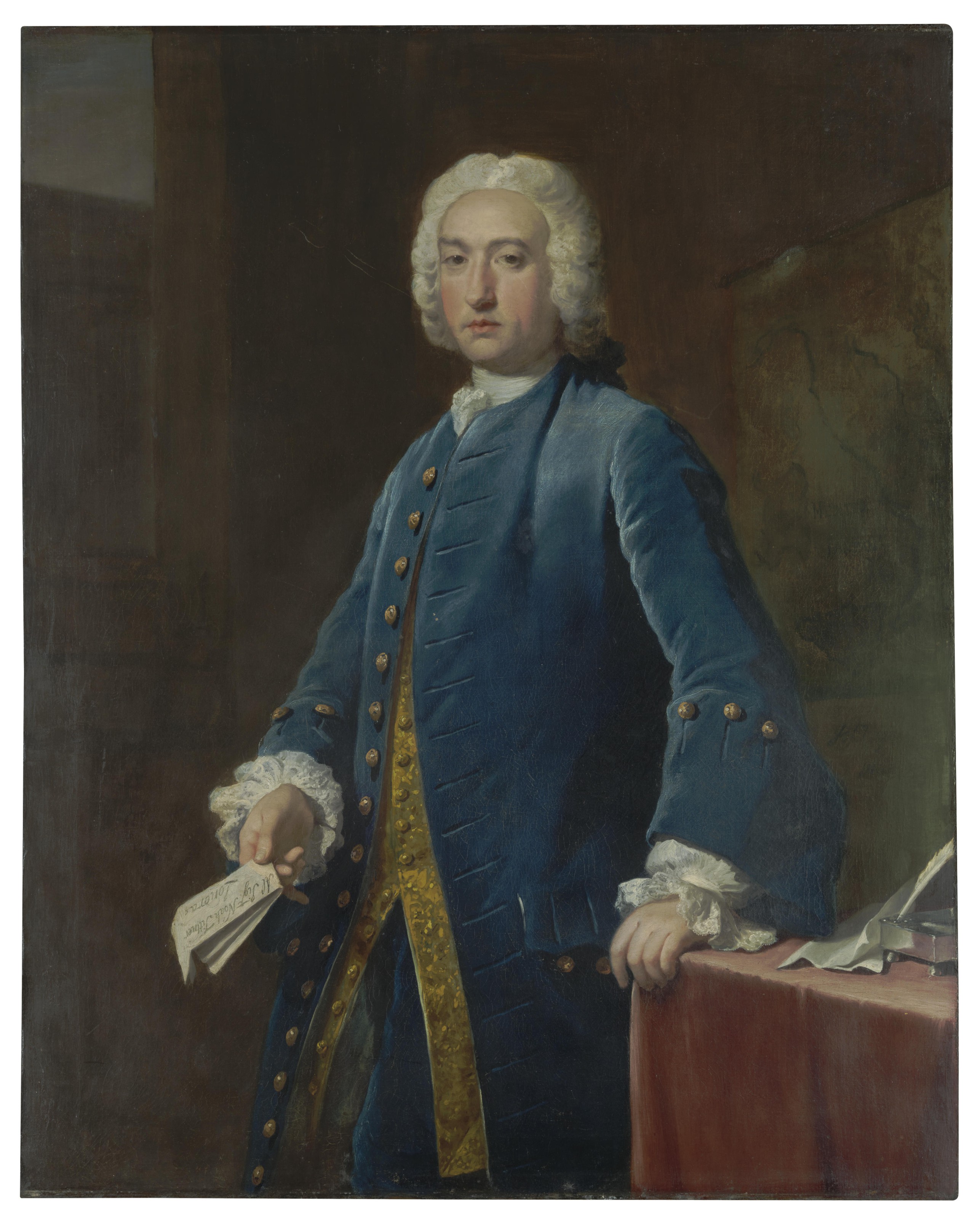 Joseph Highmore (BRITISH, 1692-1780), Portrait of a Noah Tittner ...