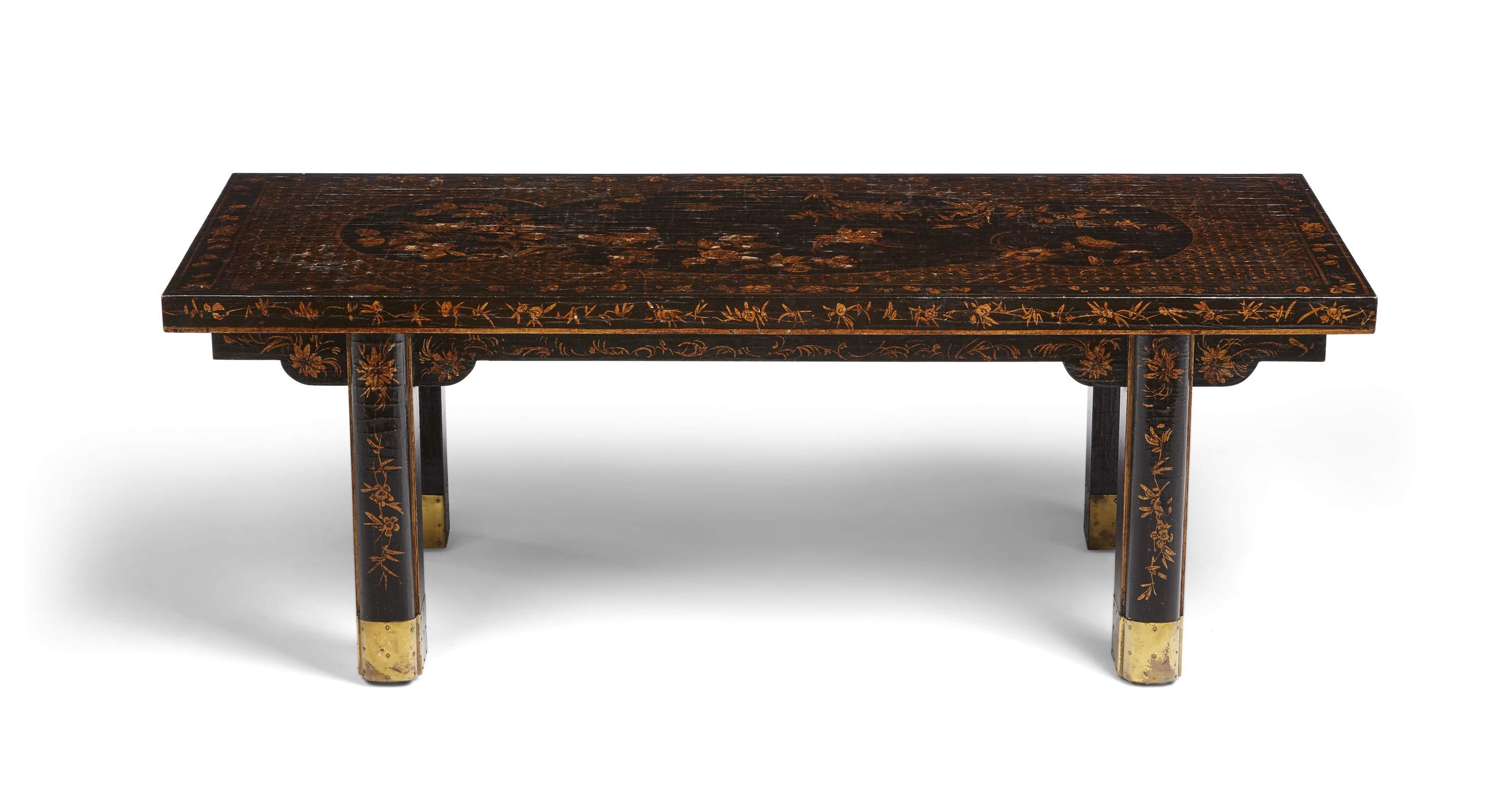 CHINESE BLACK AND GILT LACQUER LOW TABLE, 19TH CENTURY | Christie’s