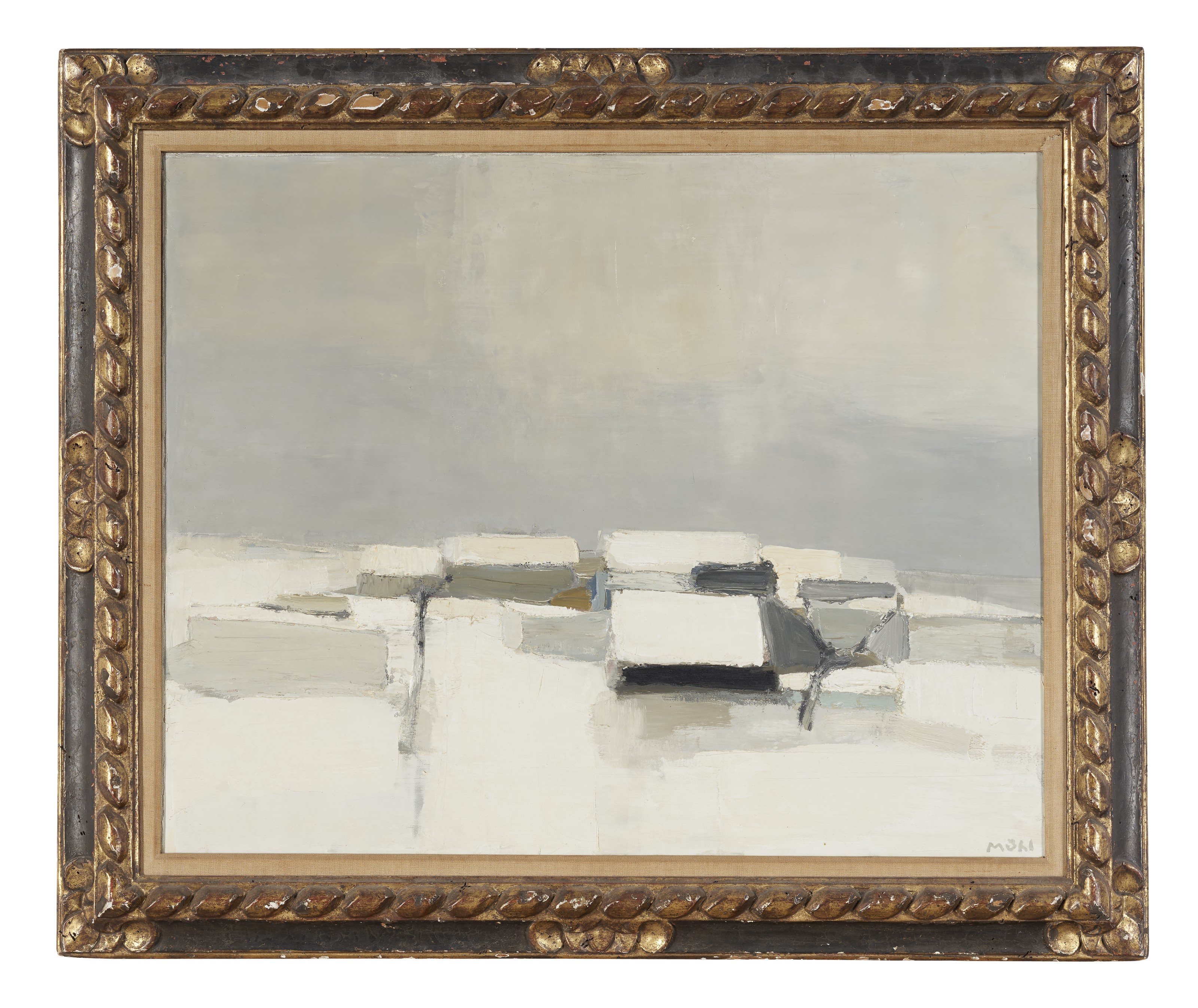 Roger Mühl (French, 1929-2008), Village sous la neige | Christie’s