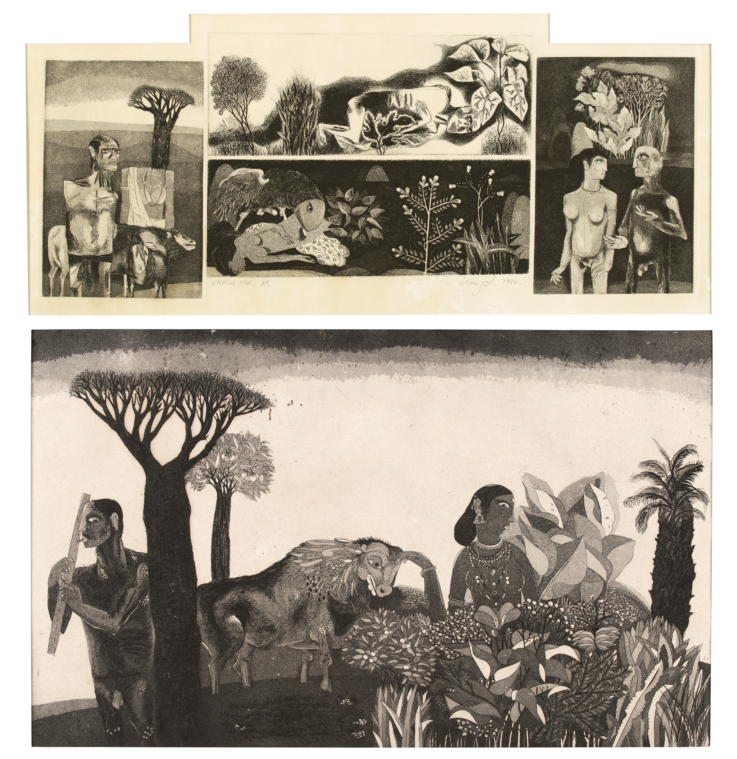 K. LAXMA GOUD (B. 1940), Untitled | Christie’s