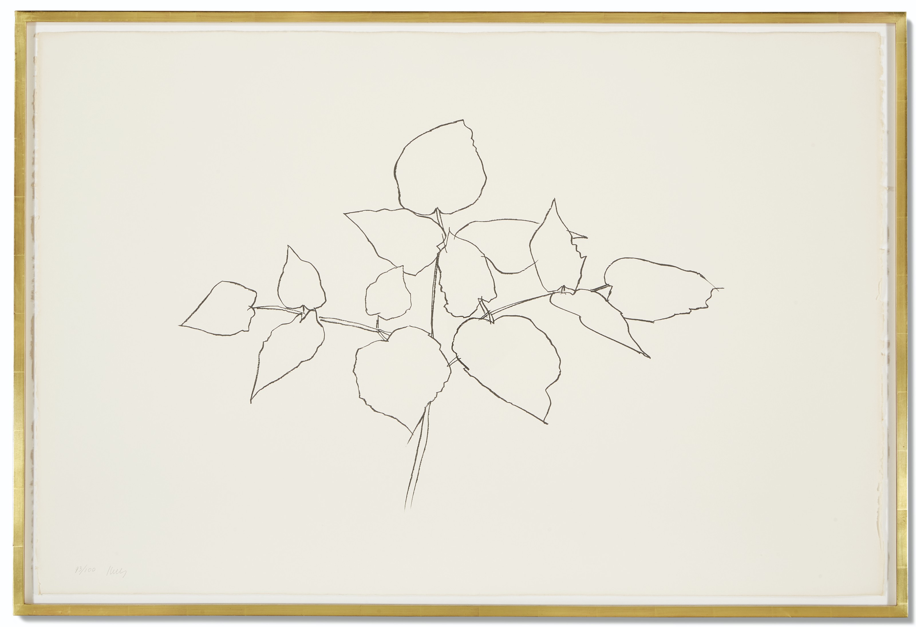 Ellsworth Kelly (American, 1923-2015), Woodland Plant | Christie’s