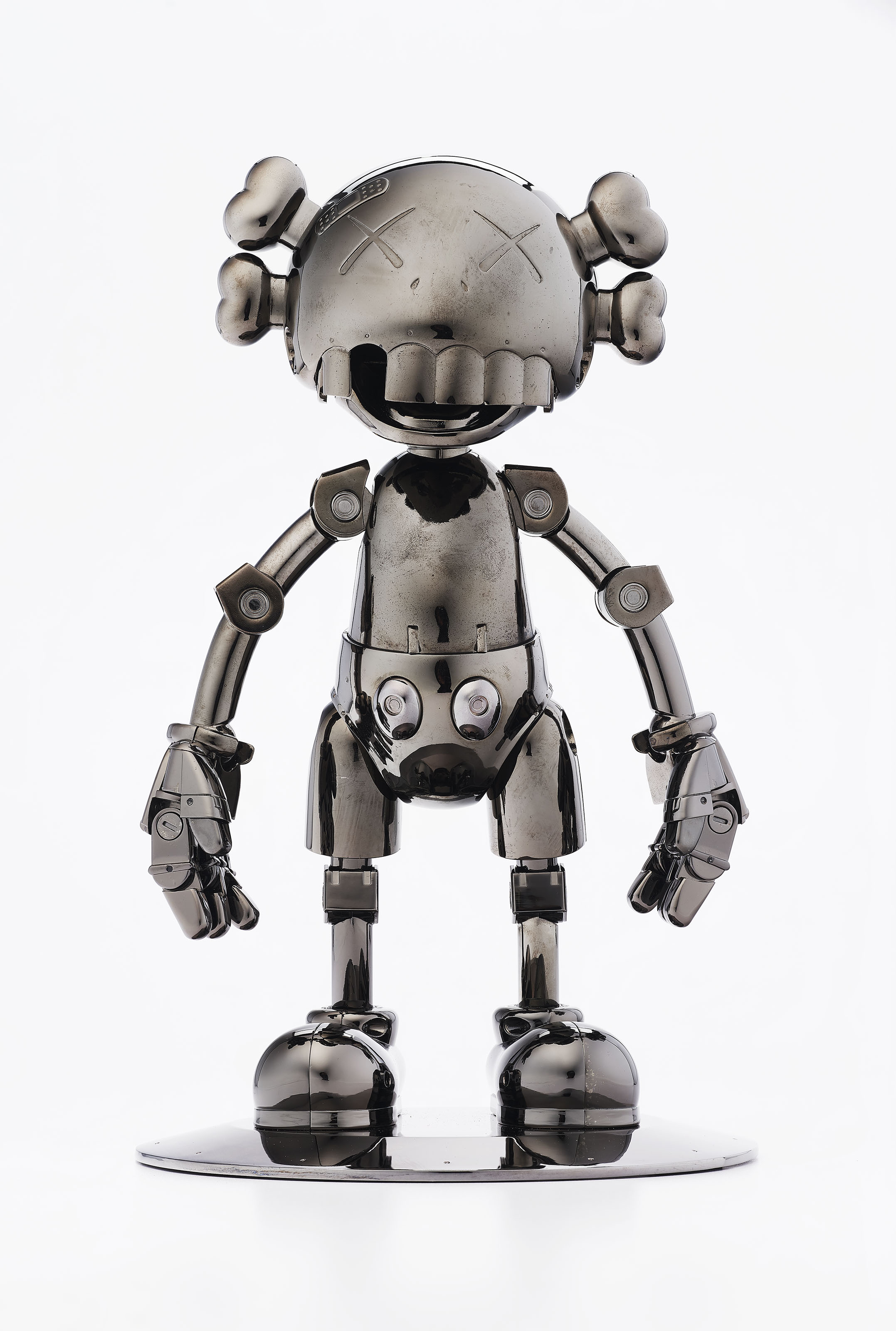 KAWS x HAJIME SORAYAMA (B. 1974 and 1947), No Future Companion (Black ...