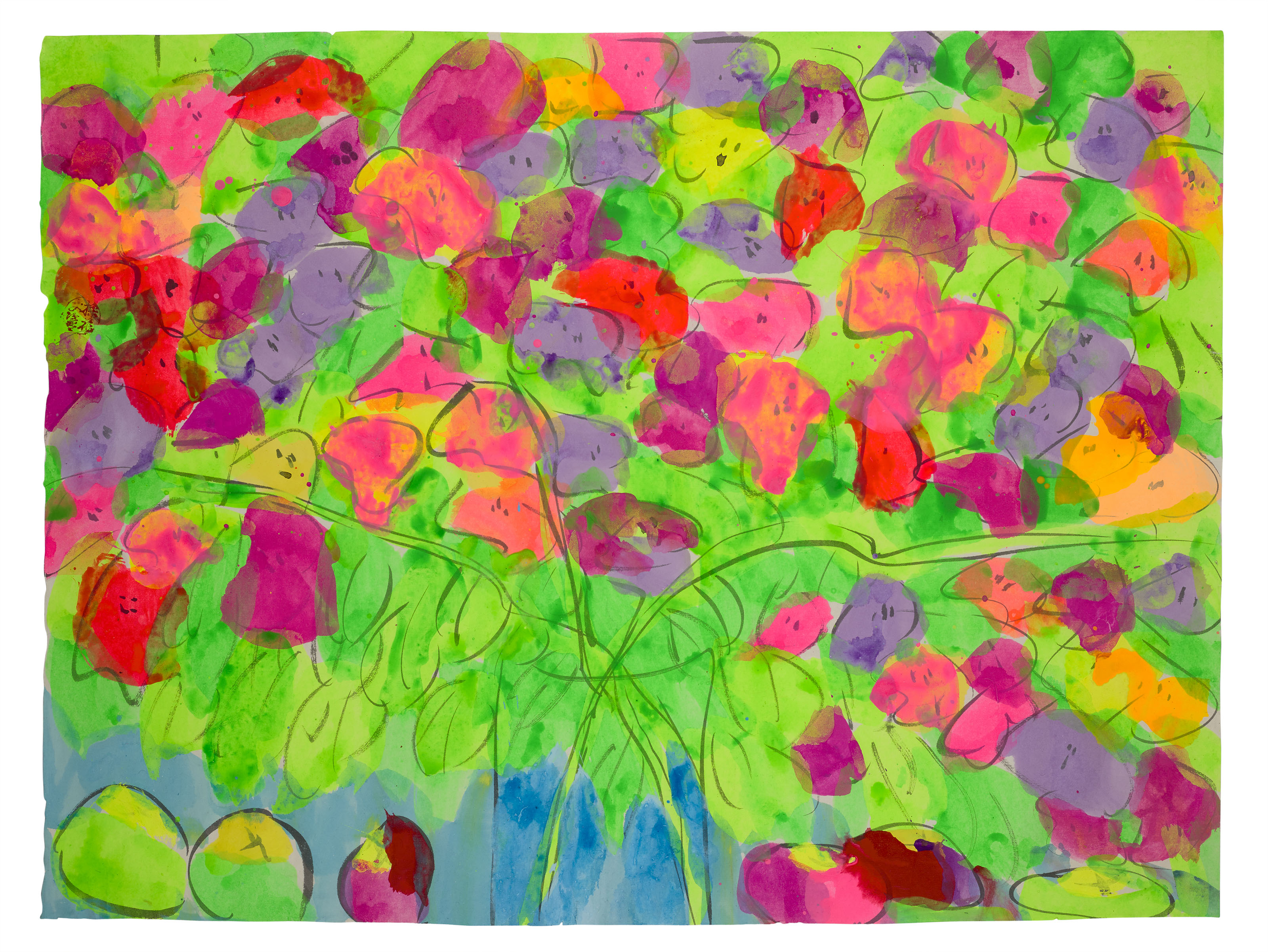 WALASSE TING (DING XIONGQUAN, 1928-2010), Untitled (Bouquet) | Christie’s