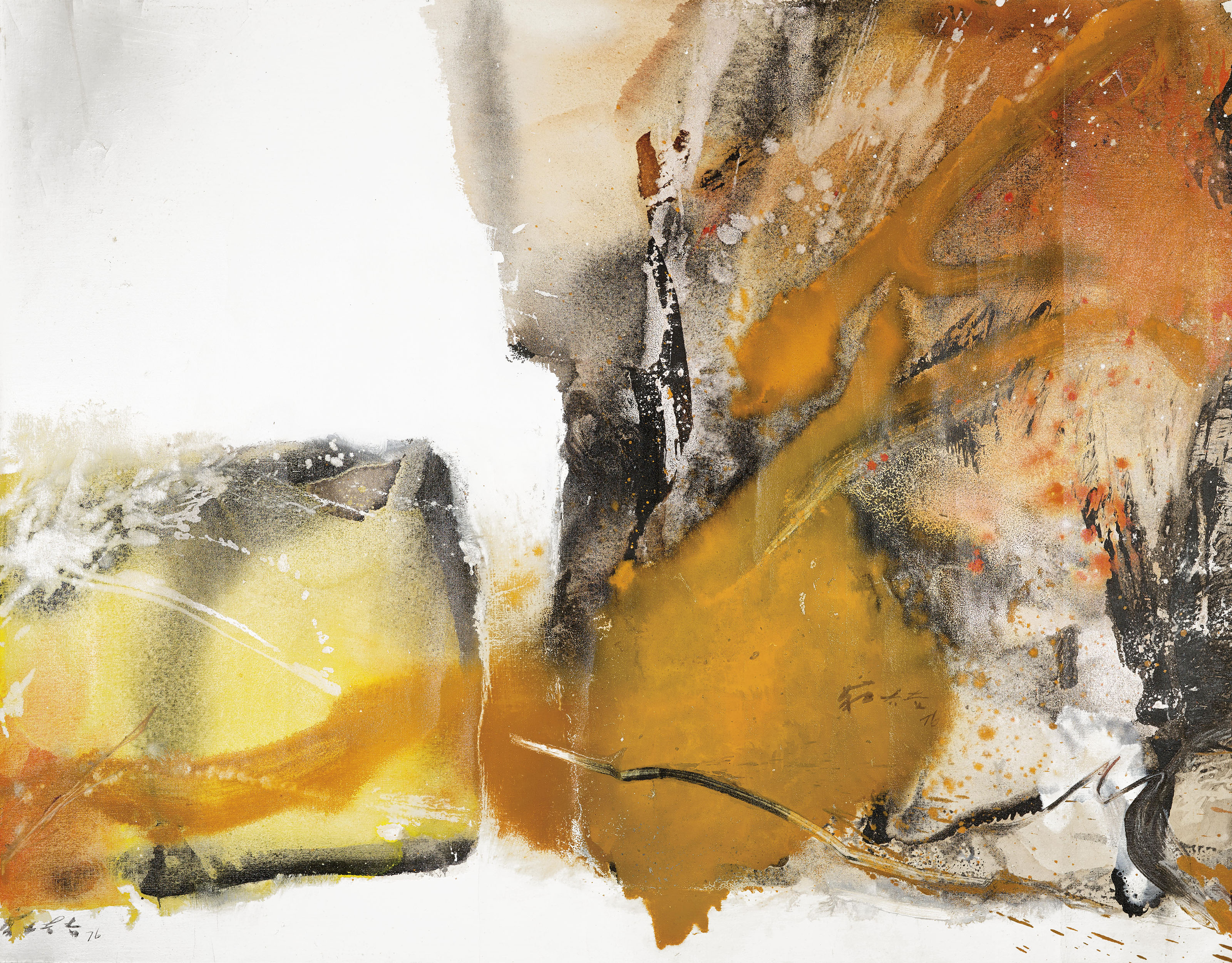 CHUANG CHE (ZHUANG ZHE, B. 1934), Landscape 76-72 | Christie’s