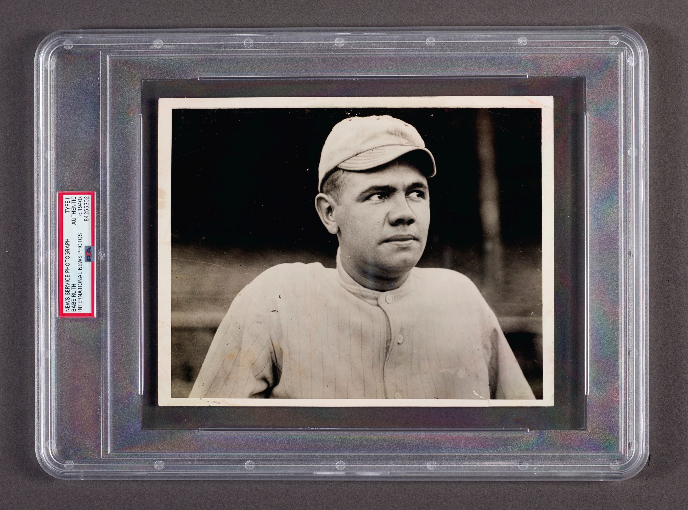 Babe Ruth Boston Red Sox photograph (PSA/DNA Type II)