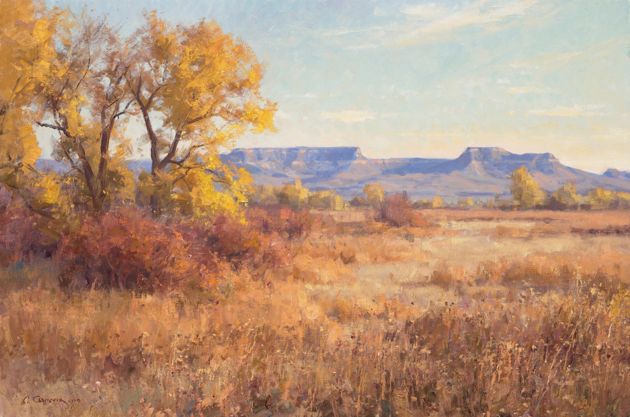 Clyde Aspevig (b. 1951), Mesa Vista | Christie's
